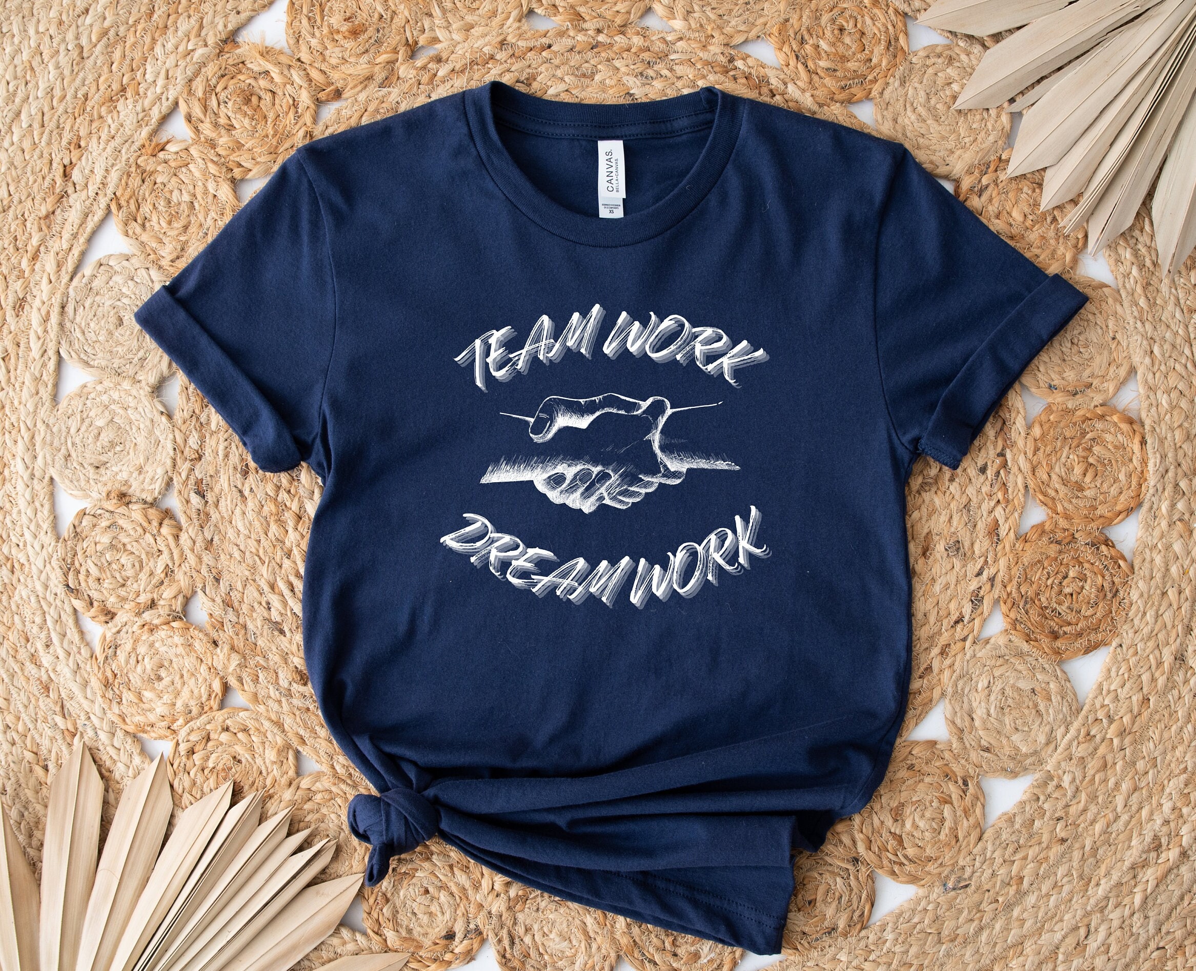 Teamwork Shirt, Teamwork Shirt for Coworkers, Work Together T Shirt ...