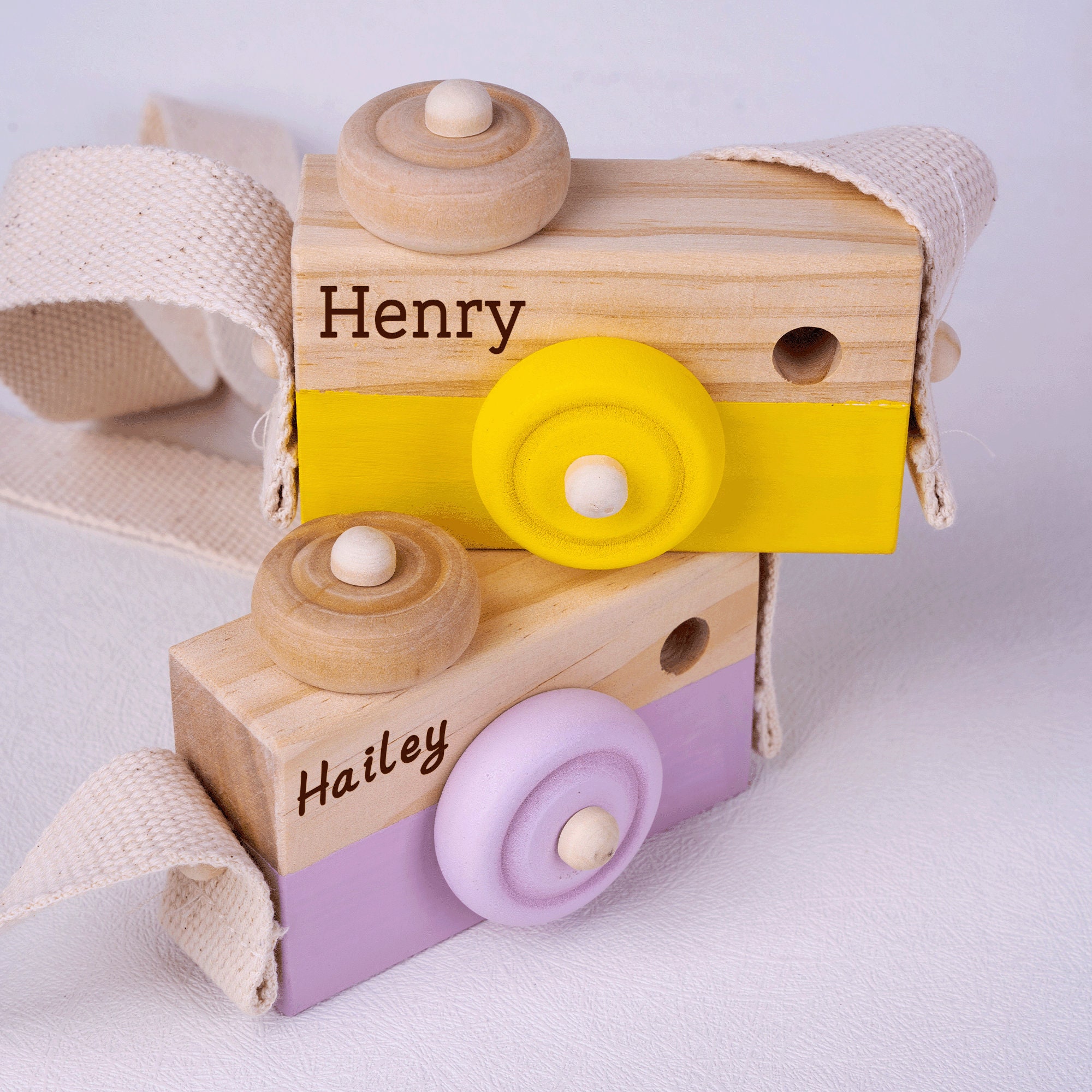 Custom Wooden Camera,pretend Play Toy,kid's Photo Props,photo Camera ...