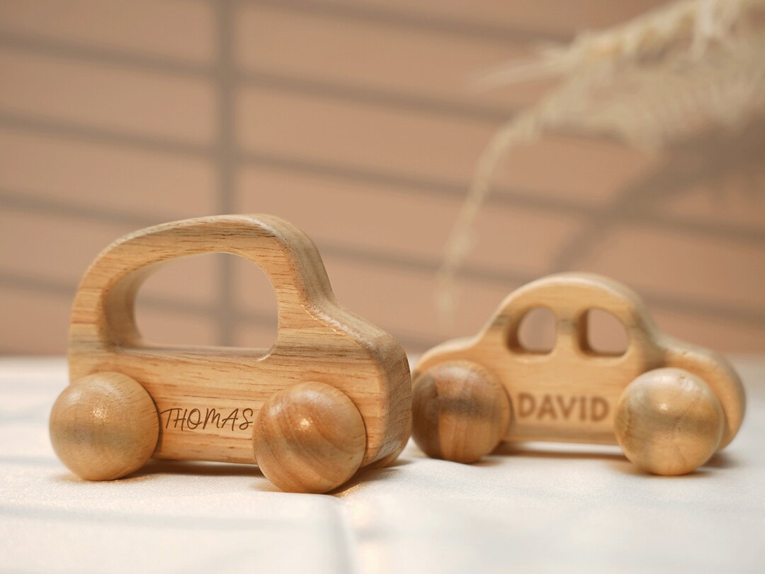 Personalized Toy Cars Set,handmade Toddler Gifts,preschool Toys,baby ...