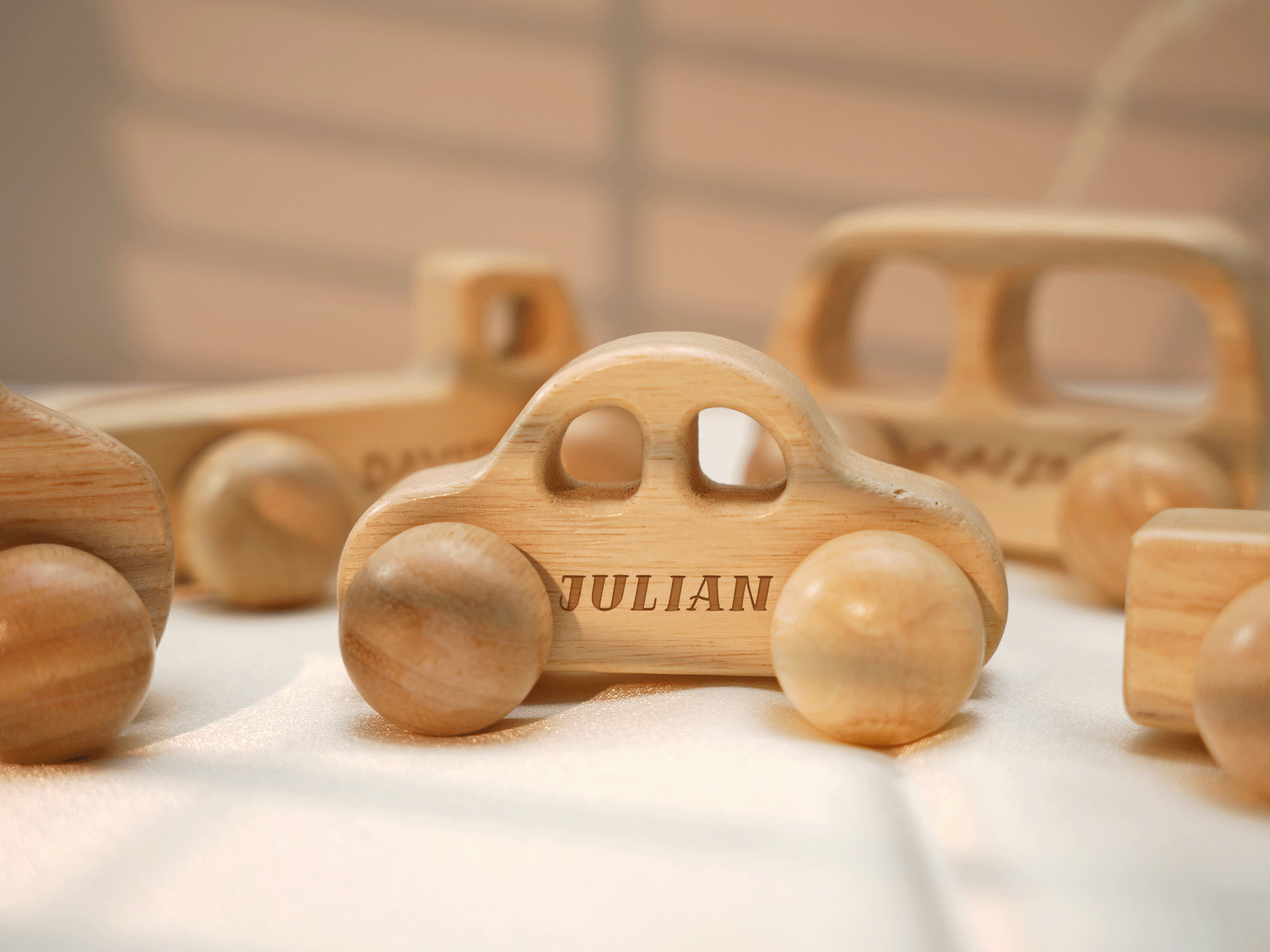 Personalized Toy Cars Set,handmade Toddler Gifts,preschool Toys,baby ...