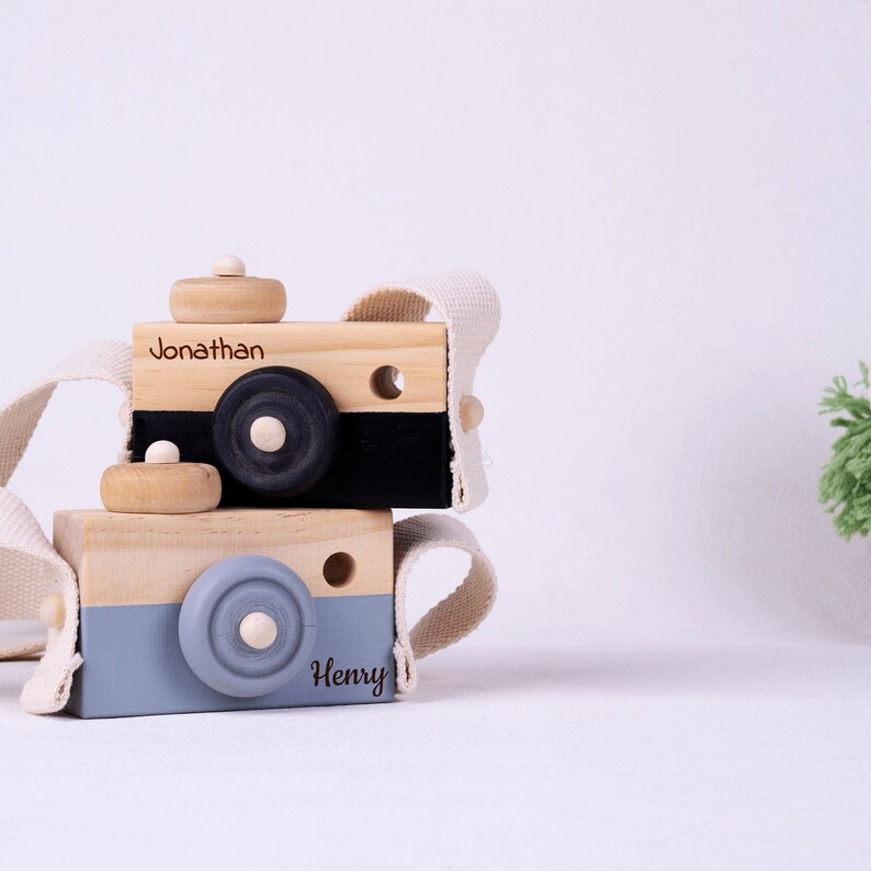 Custom Wooden Camera,pretend Play Toy,kid's Photo Props,photo Camera ...