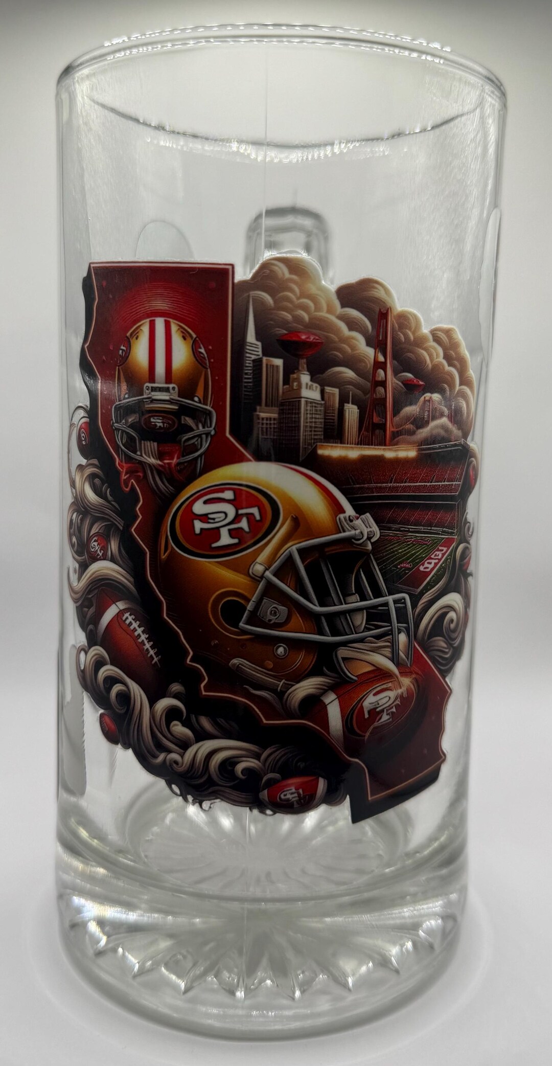 San Francisco 49ers Beer Mug-fathers Day Gift - Etsy