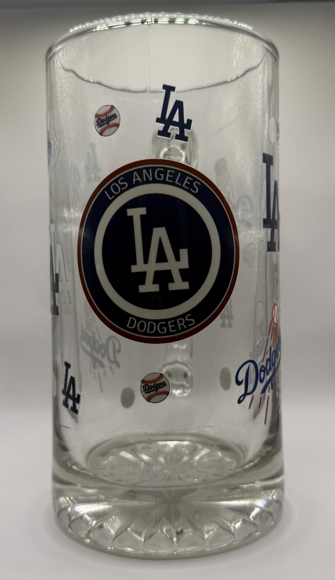 LA Dodgers Beer Mug - Etsy