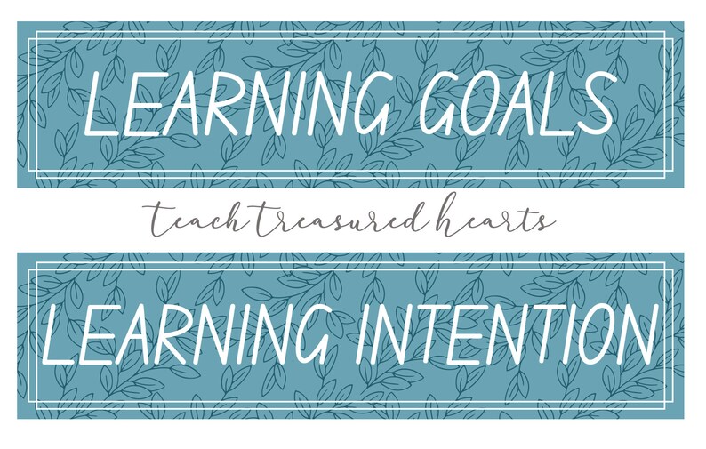 Visible Learning Displays for Classroom - Blue Design - Etsy