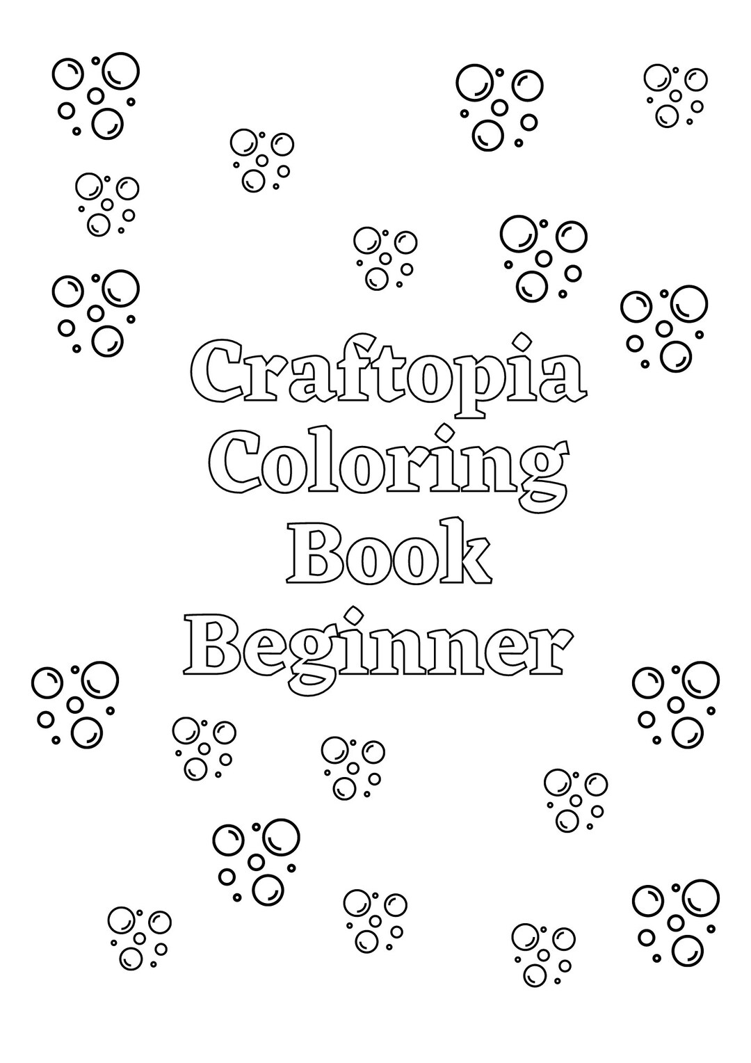 Preschool Beginner Coloring Book Baby's First Coloring Pages Digital ...