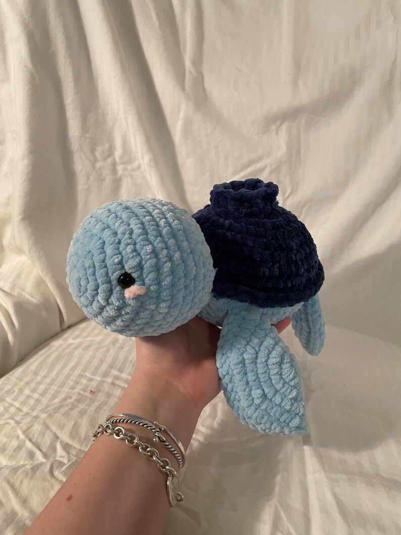 Crochet Blueberry Turtle - Etsy