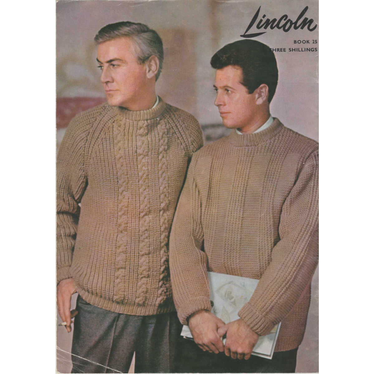 Lincoln Retro 60's Knitting Pattern Book for Ladies and Men 7 Patterns ...