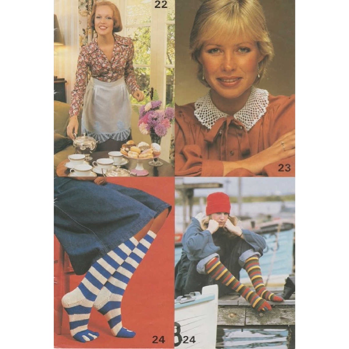 Patons - Nick Nacks - 70's or Early 80's Retro Knit and Crochet Digital ...