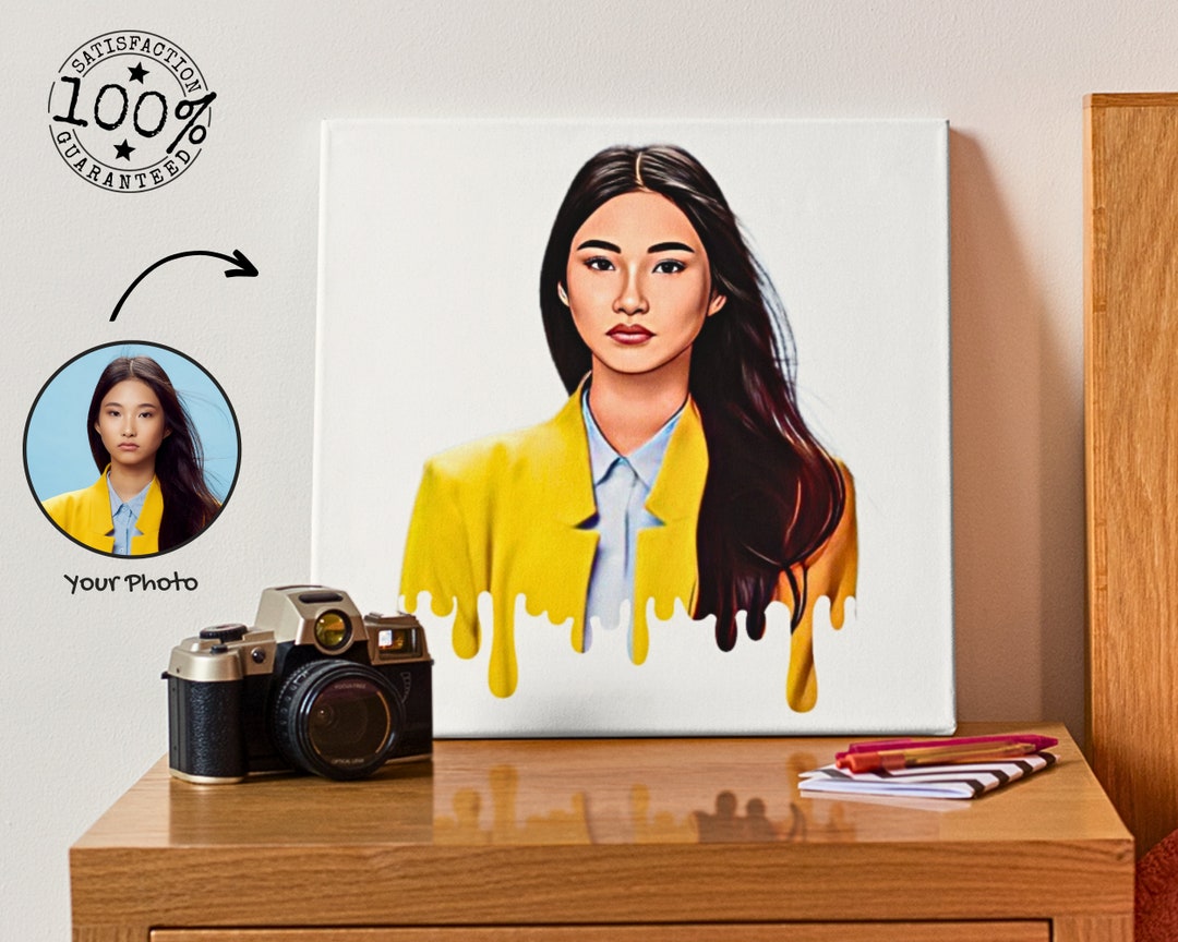 Personalized Photo to Cartoon Cartoon Your Selfie Cartoon - Etsy