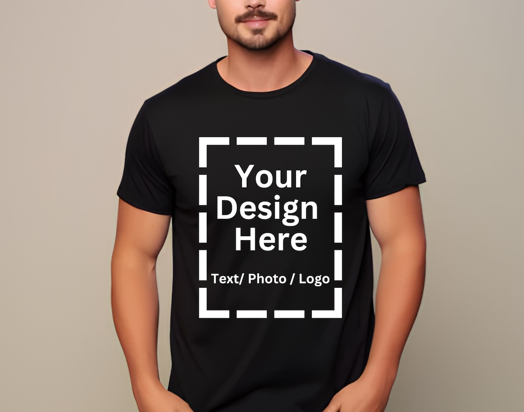 Custom Text Shirt Personalized Photo Shirt Custom Unisex - Etsy