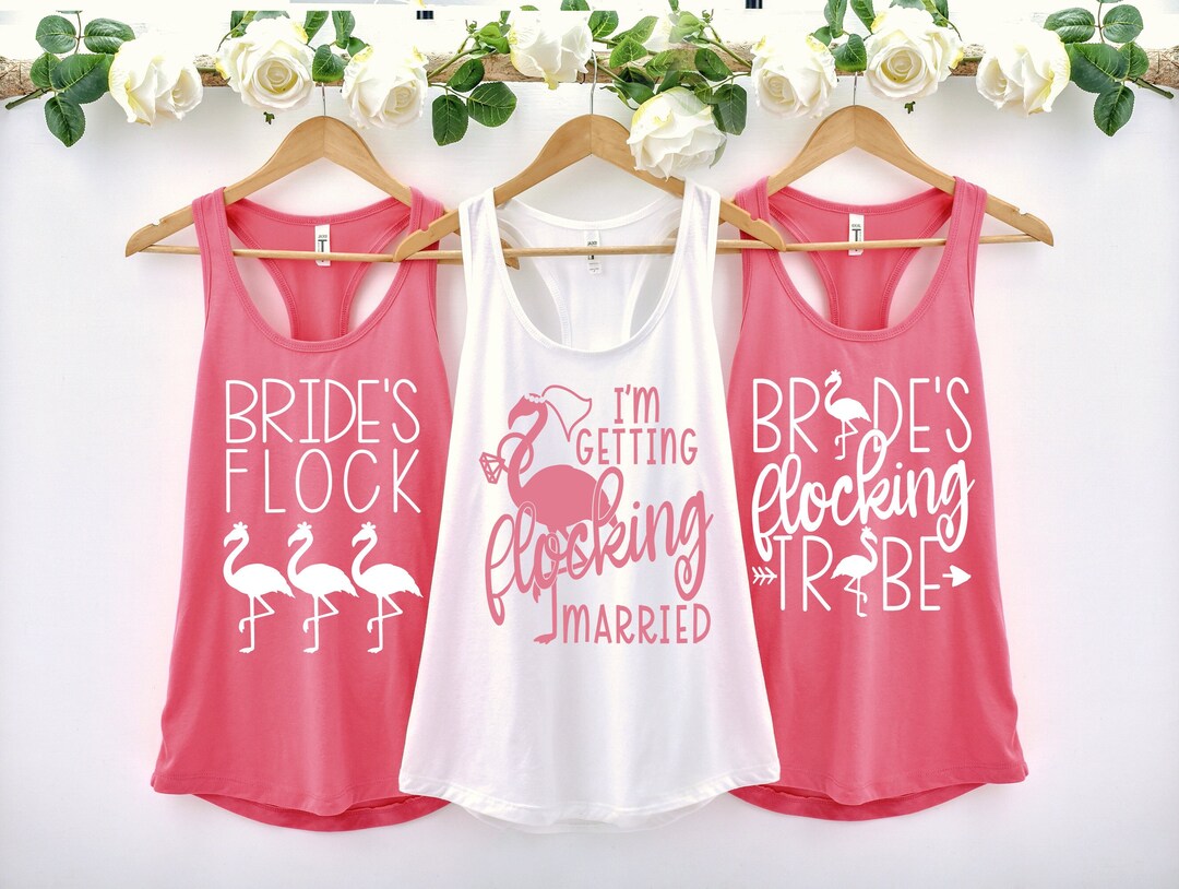 Flamingo Bachelorette, Miami Bachelorette, Bachelorette Party Tanks, I ...