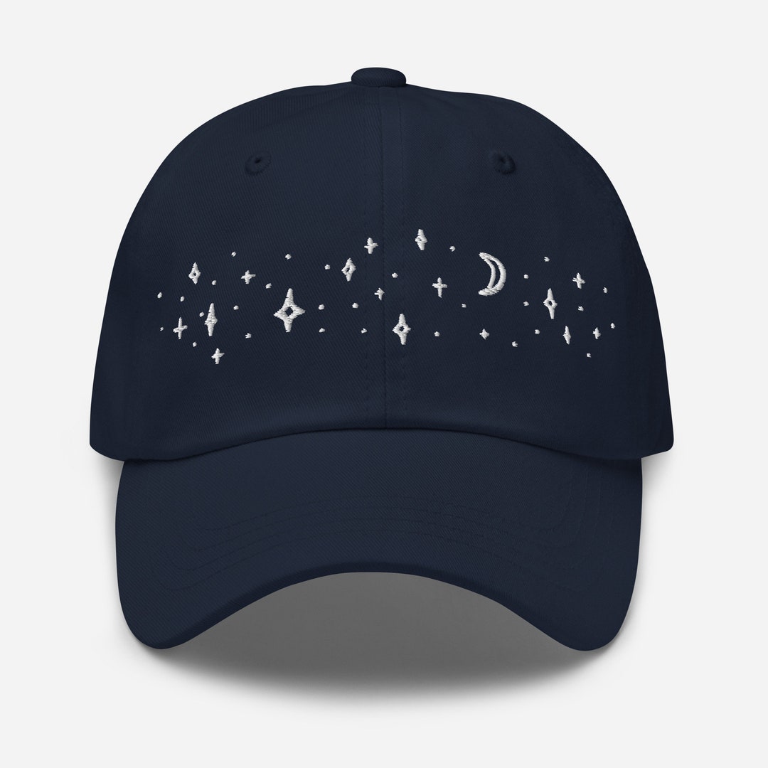 Moon and Stars Hat - Etsy