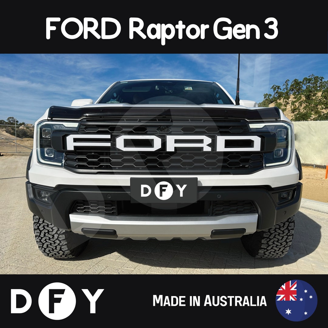 Ford Raptor Gen 3 Grille Vinyl Decal Sticker Car Window Funny 4x4 JDM ...