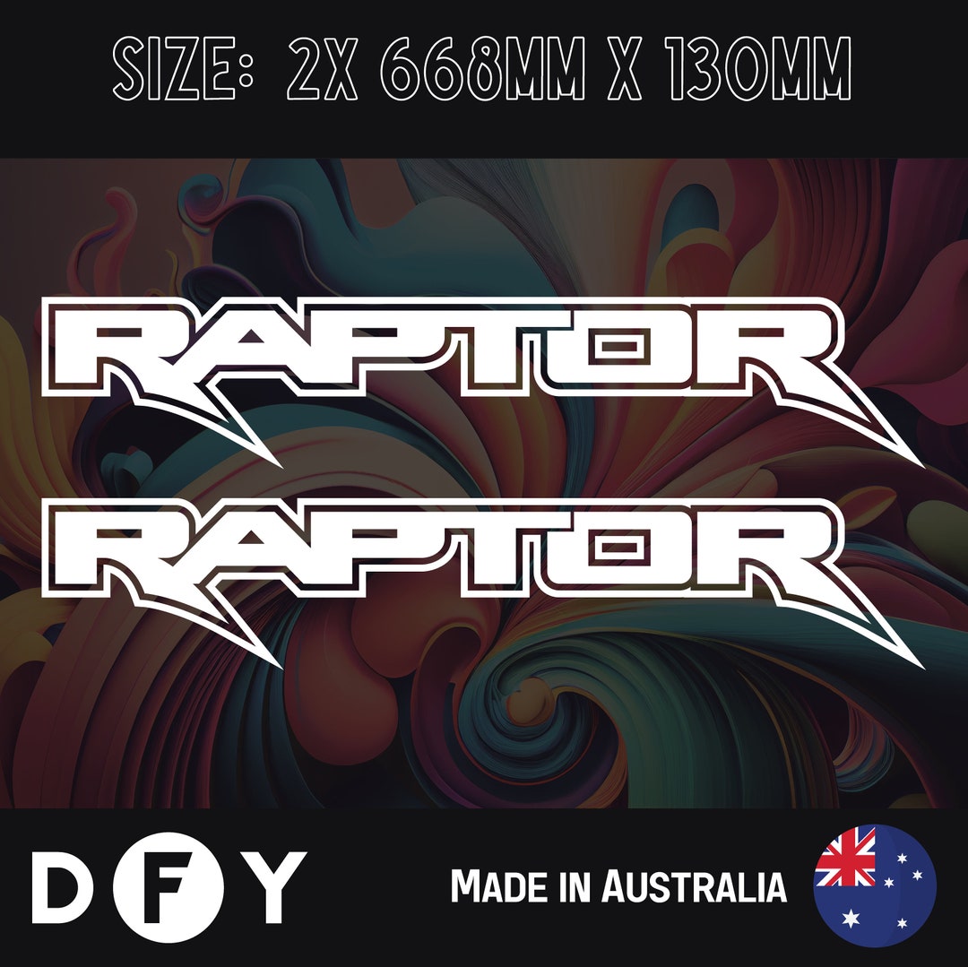 Ford Ranger Raptor Side Tub Vinyl Decal Sticker Car Window Funny 4x4 ...