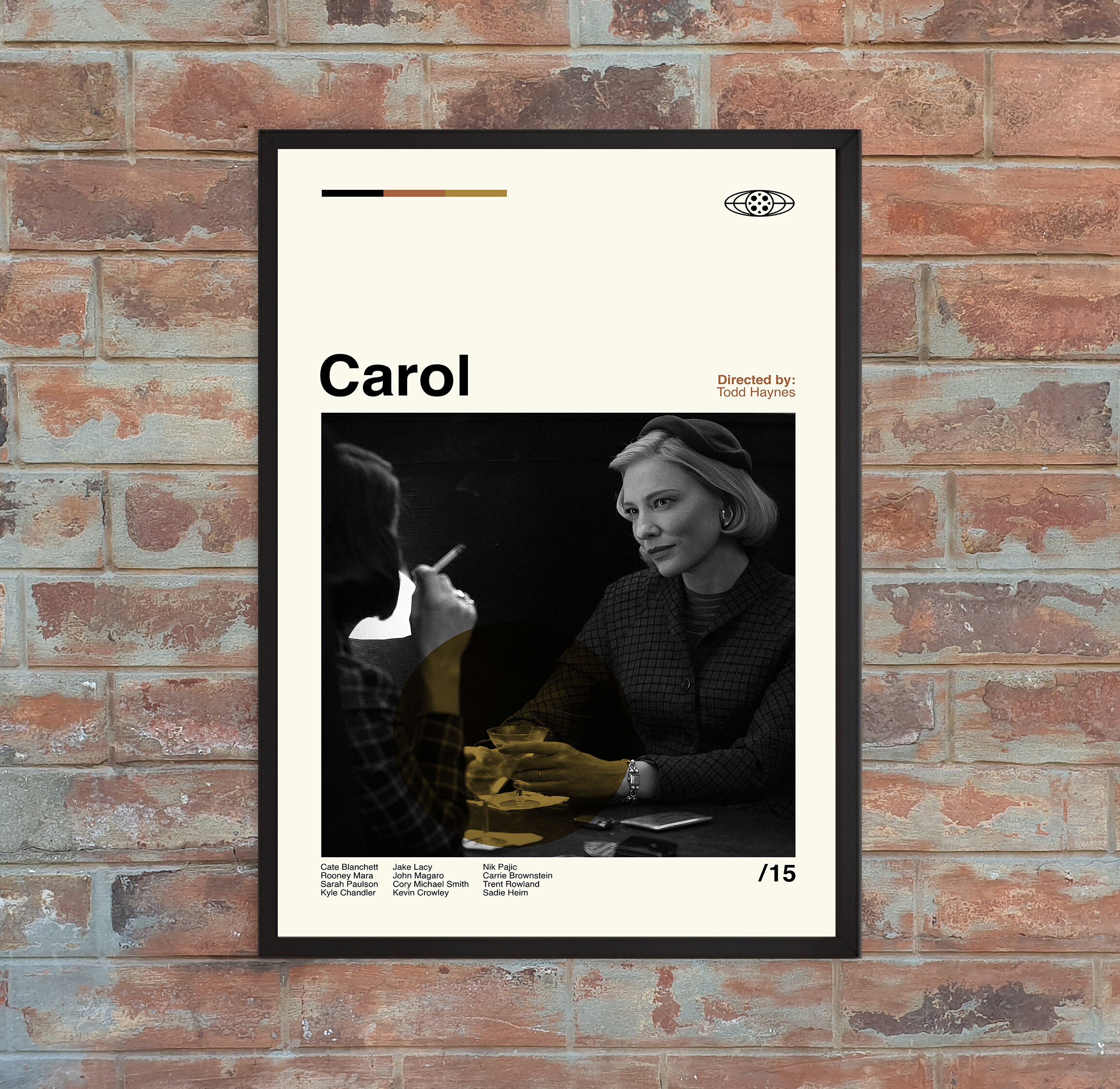 Carol Poster, Todd Haynes Poster, Film Poster sold by Gustavo Werneck ...