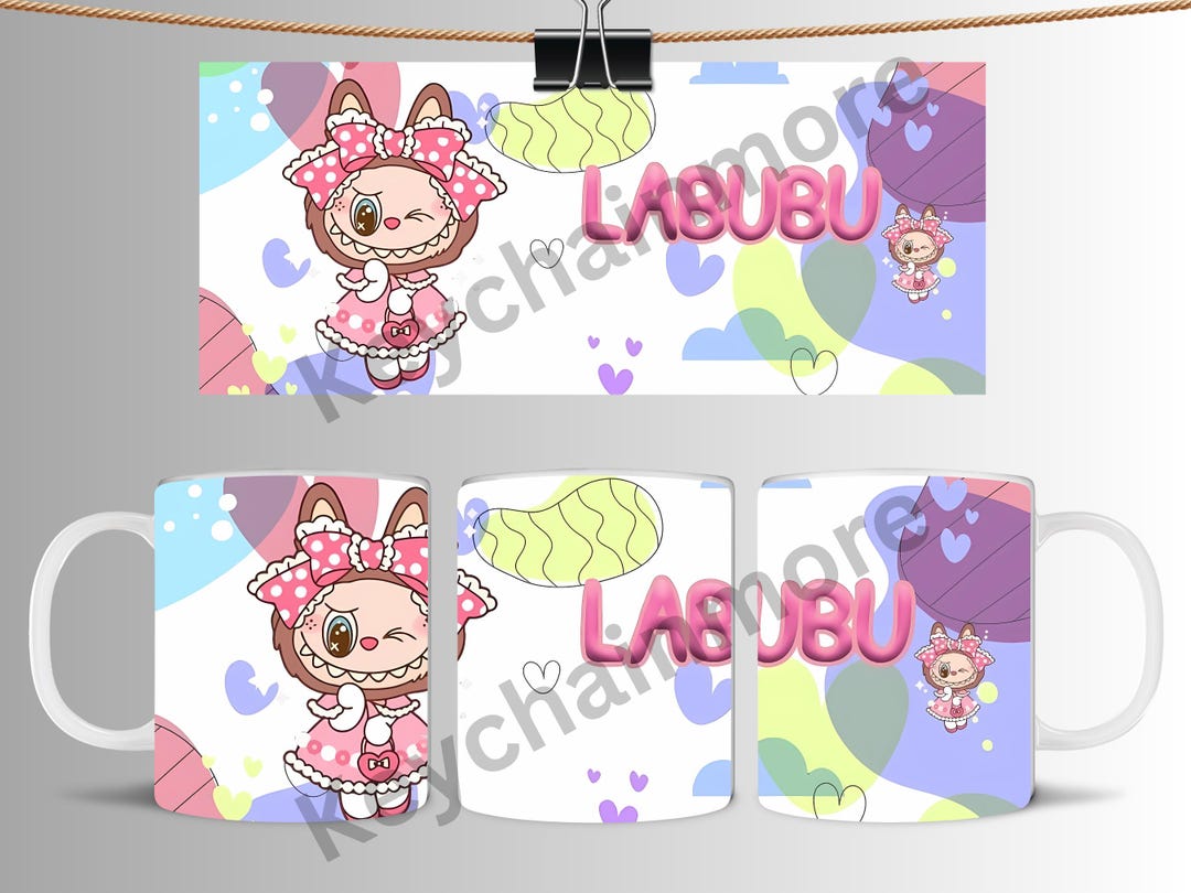 Labubu Sublimation Png Designs. Mugs. 8 PNG Designs, 8 PNG Designs ...