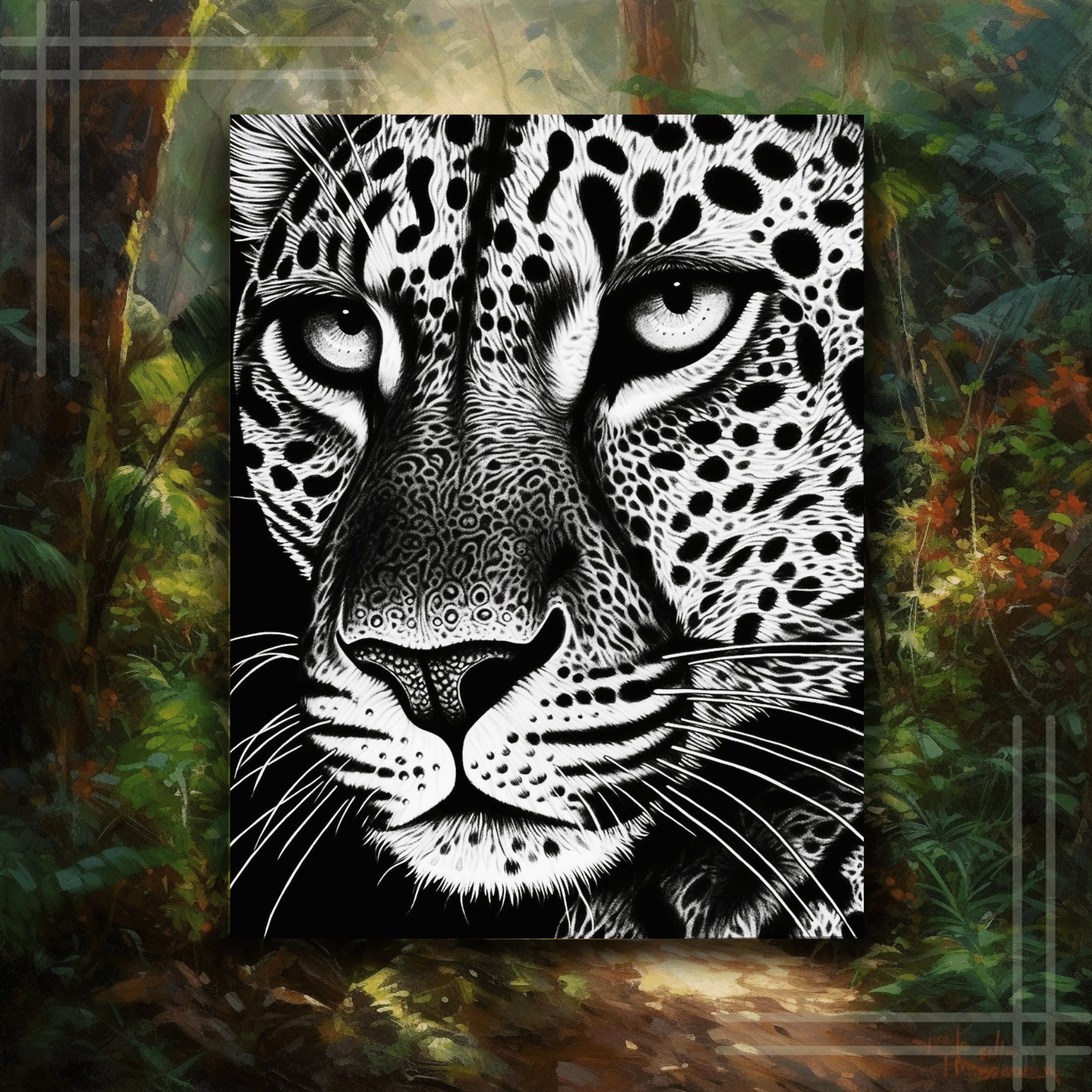 Cheetah Coloring Pages Instant Download Printable for Animal - Etsy