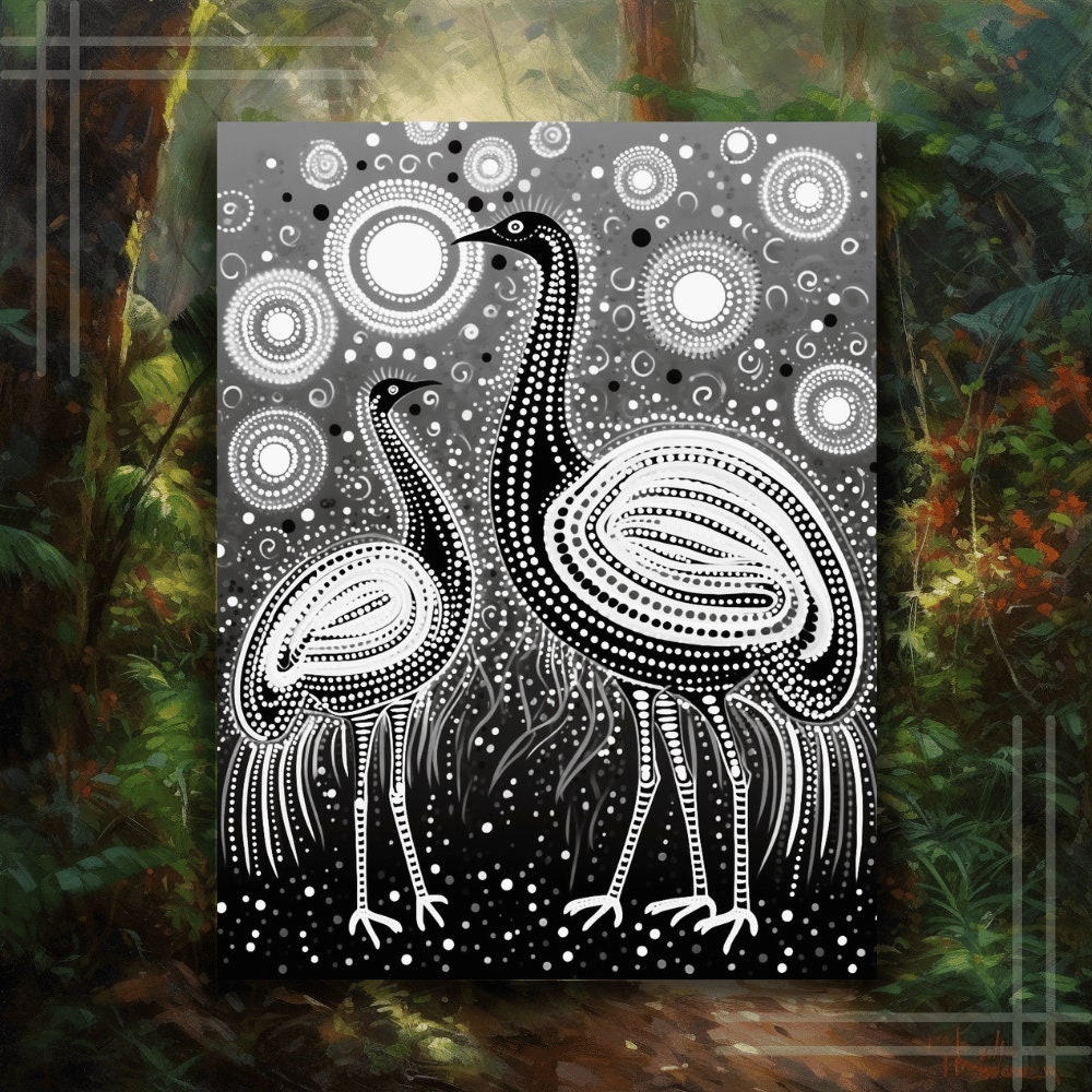 Australian Aboriginal Coloring Pages 2023 Coloring Page Dot Painting ...