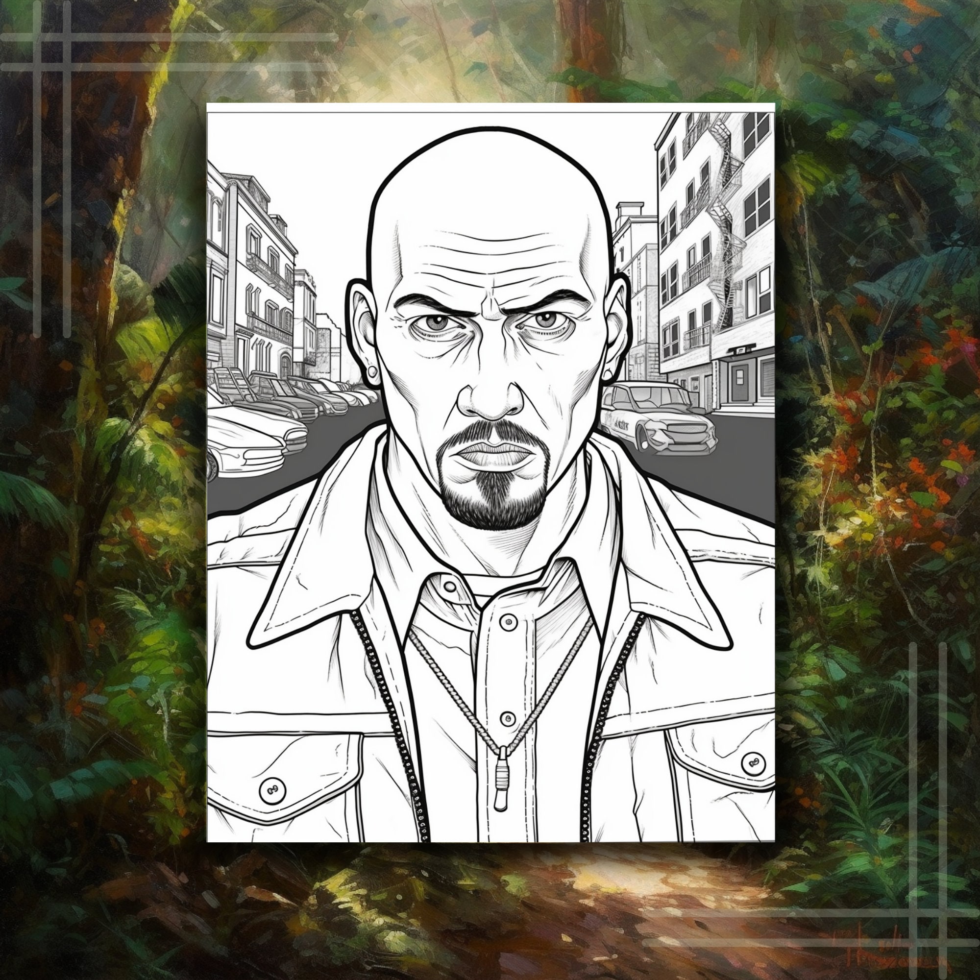 Cholo Coloring Pages: DIY Canva Pro Editable Set for Color - Etsy Australia