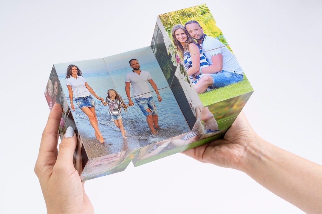 Magic Photo Cube Personalized Gift, Anniversary Gifts for Boyfriend ...