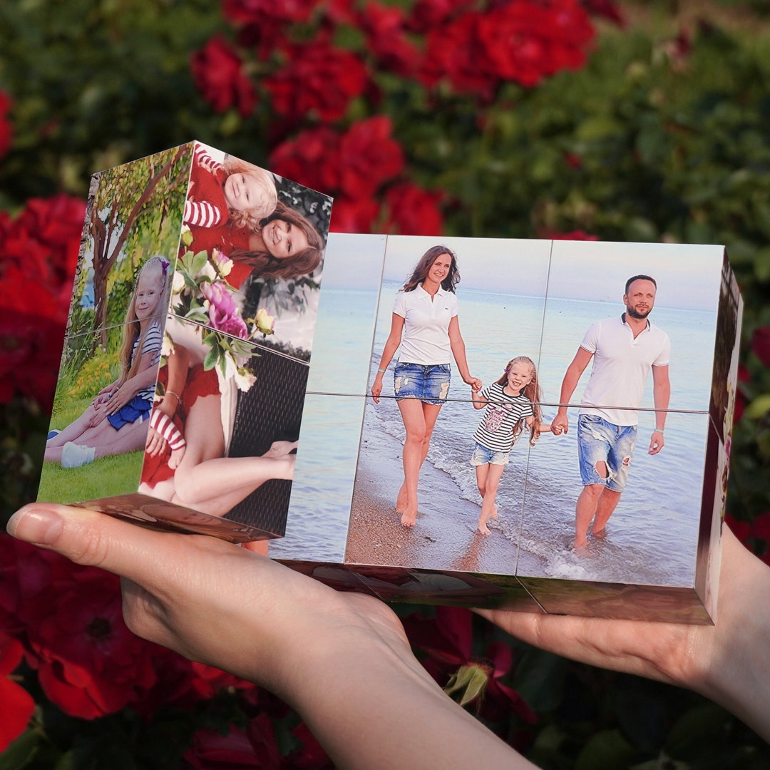 Magic Photo Cube Anniversary Gifts for Boyfriend, for Husband ...