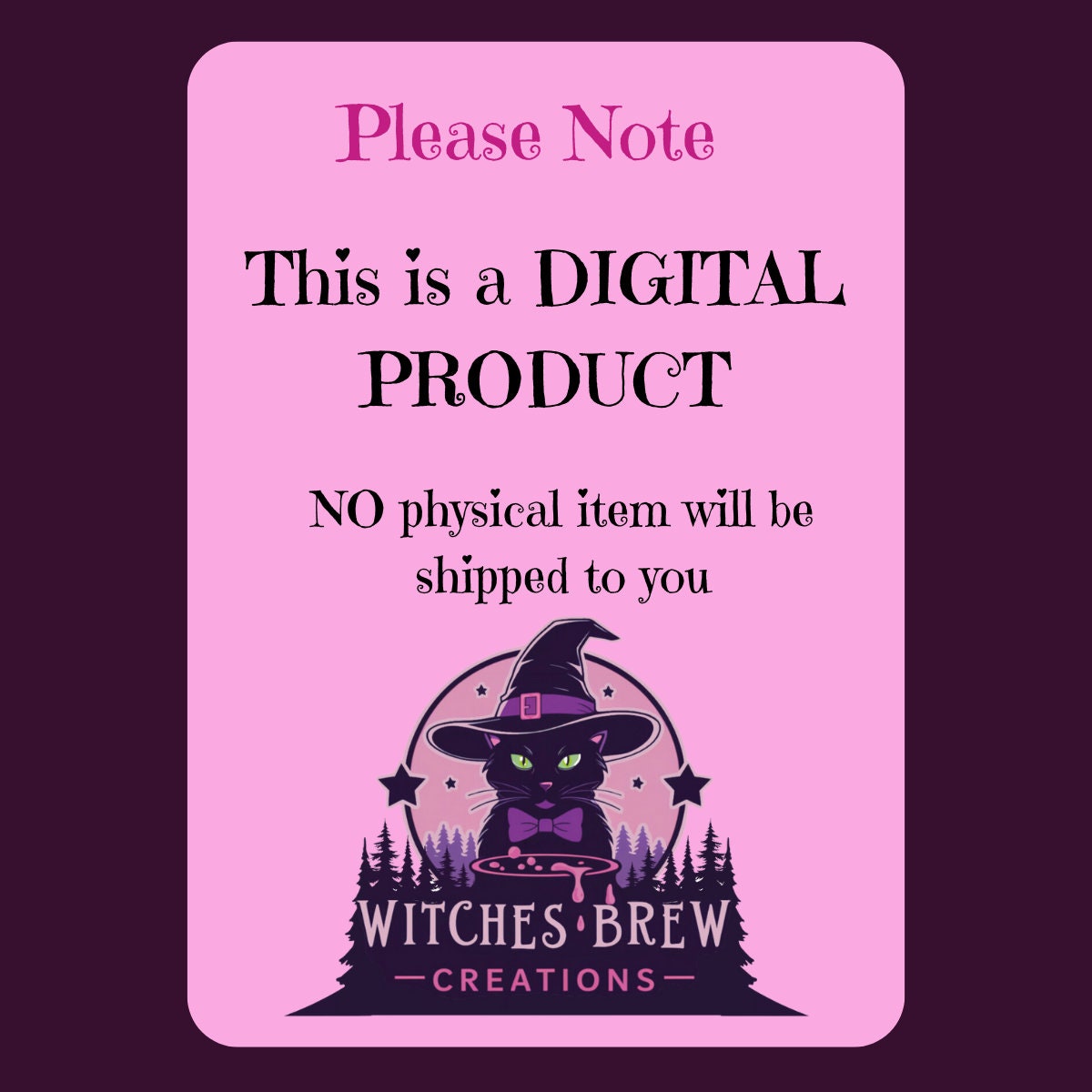 Witch Recipe Cards, Cooking Spells, Digital Download, Print at Home ...