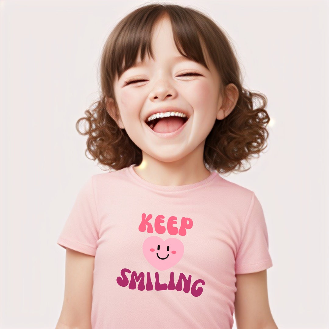 Keep Smiling SVG & PNG: Heartwarming Art for Positive Kids. Animated ...