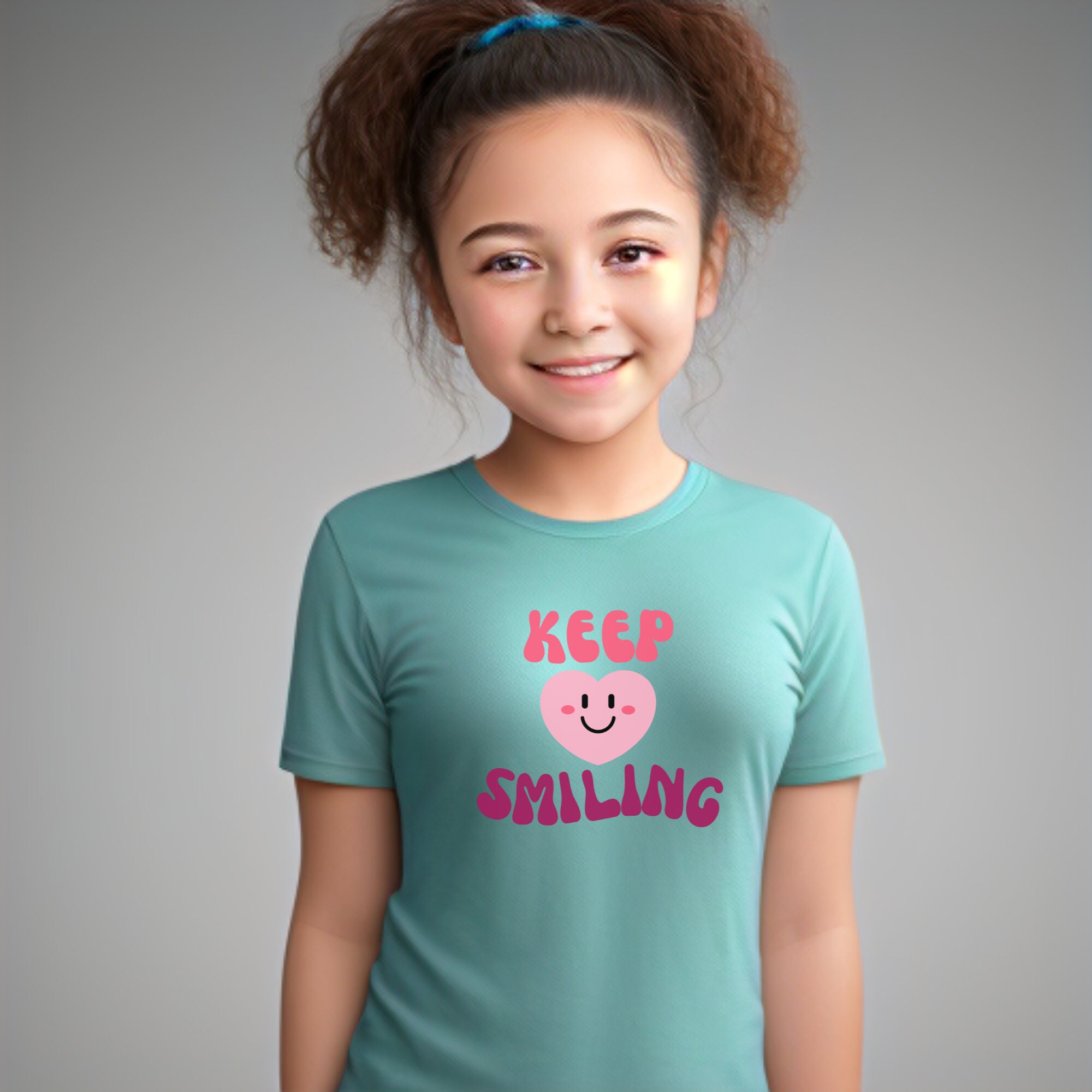 Keep Smiling SVG & PNG: Heartwarming Art for Positive Kids. Animated ...