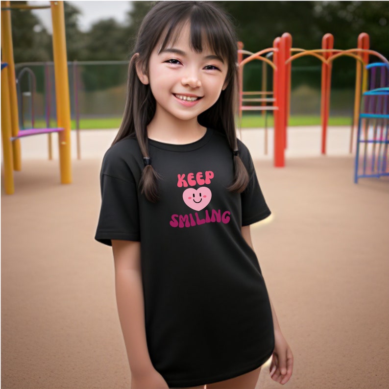 Keep Smiling SVG & PNG: Heartwarming Art for Positive Kids. Animated ...