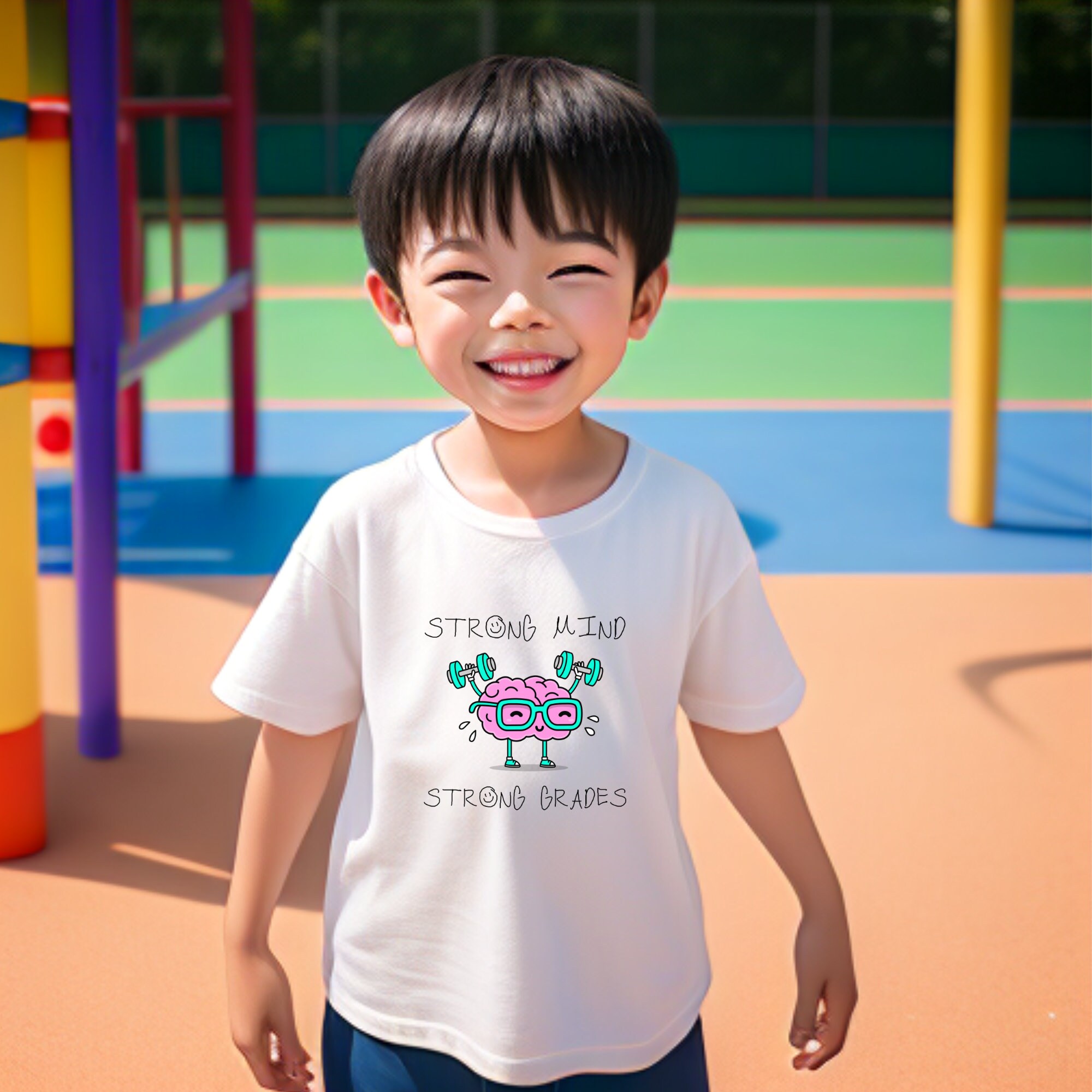 Strong Mind, Strong Grades SVG & PNG: Motivational Back to School Art ...