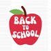Back to School SVG and PNG: Animated Apple Design for Teachers ...