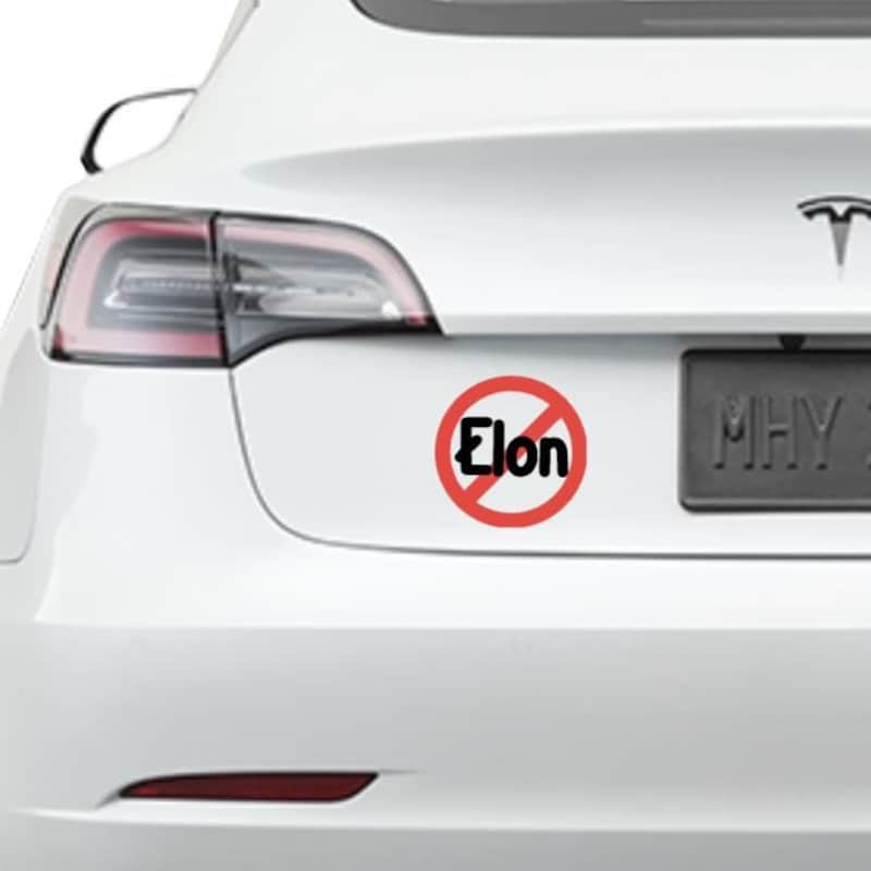 Anti Elon Musk Sticker - Etsy Australia