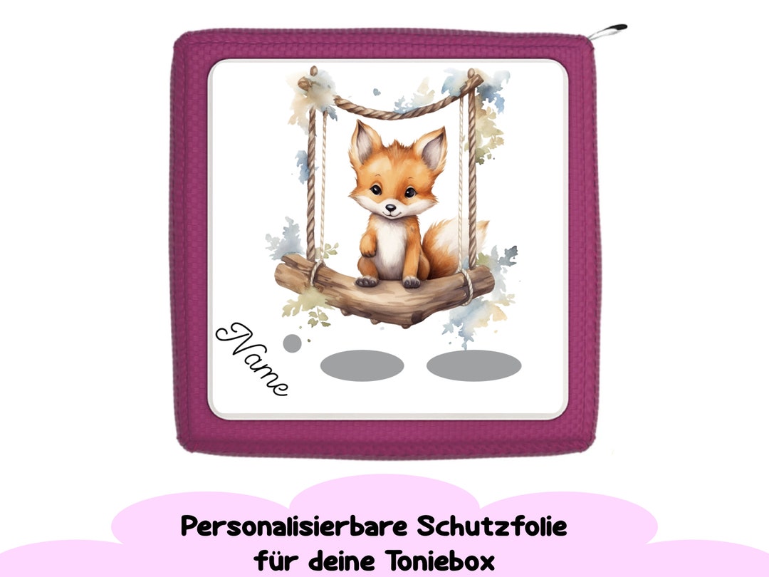 Protective Film for Toniebox fox on the Swing Can Be Personalized With ...