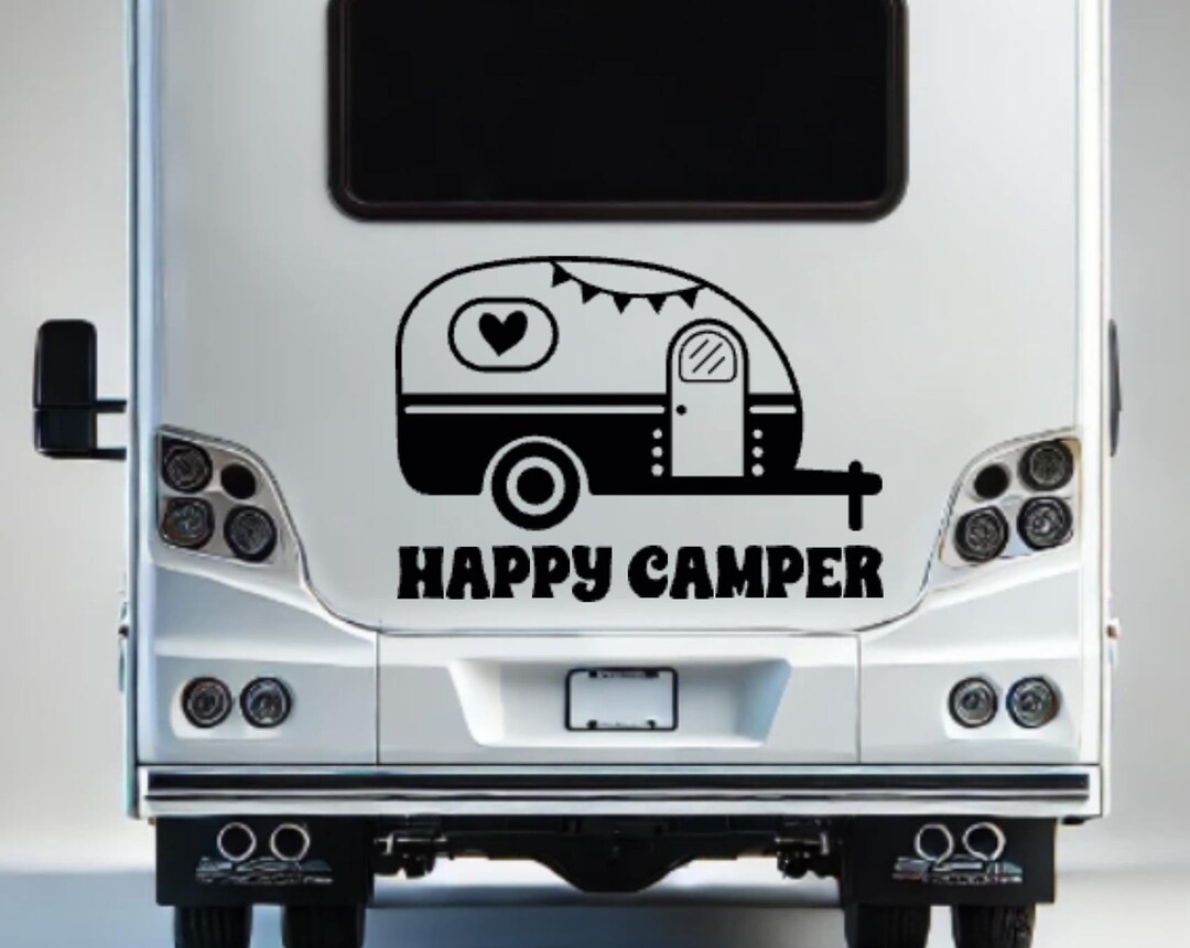 Caravan Sticker LOVE Camper Camping Love Stickers for Caravans Camper ...