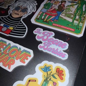 The Boone Barbies Sticker - Etsy