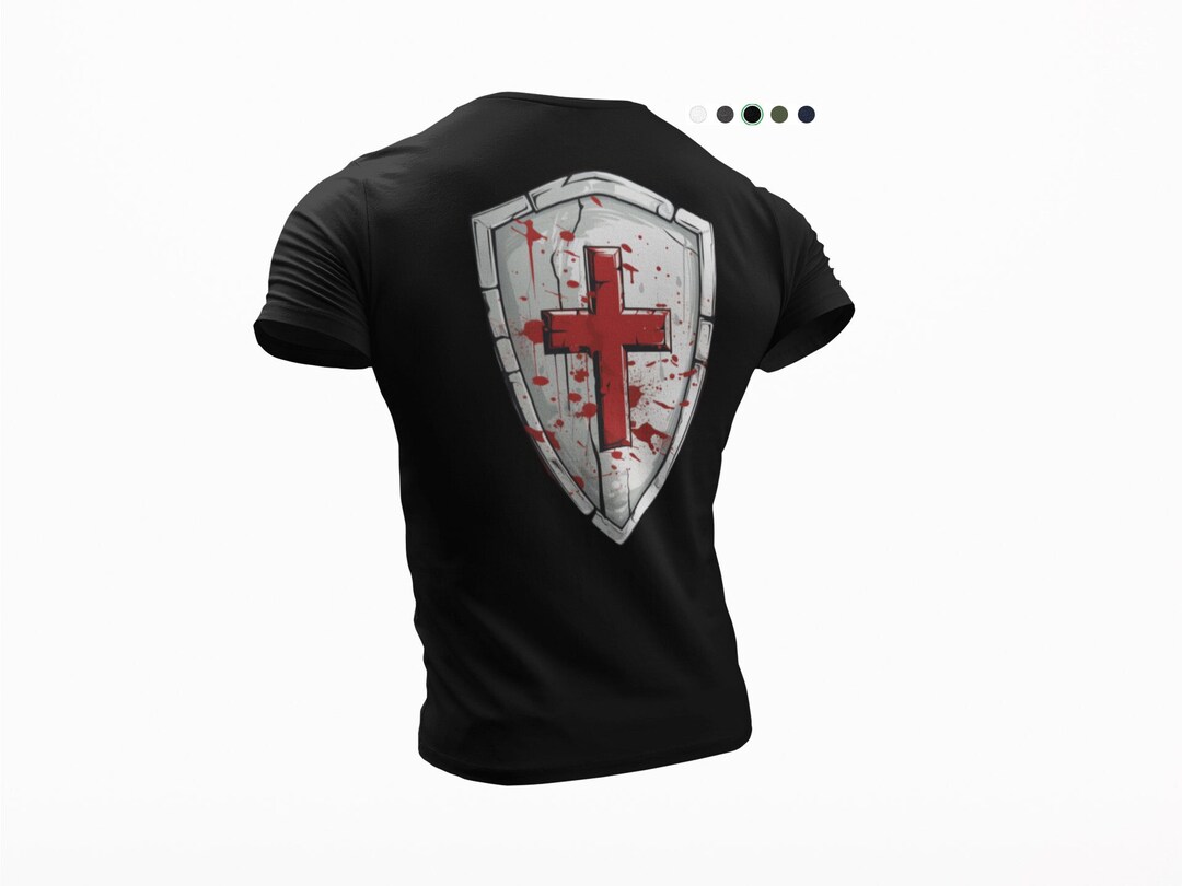 Templar Shield, Warrior of Christ, Templar Cross, Deus Vult, God Wills ...