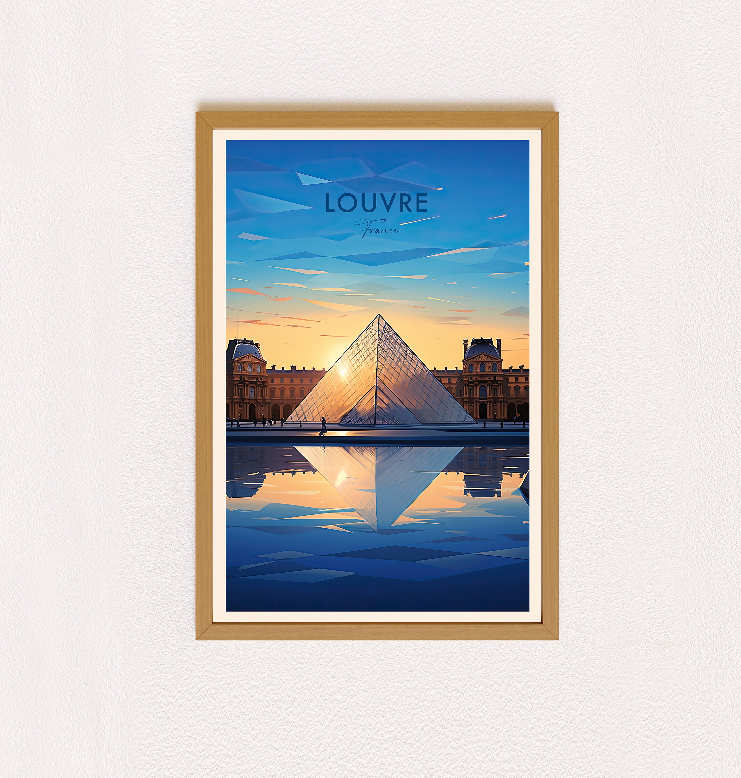 Louvre Art Louvre Travel Louvre Print Louvre Poster France - Etsy