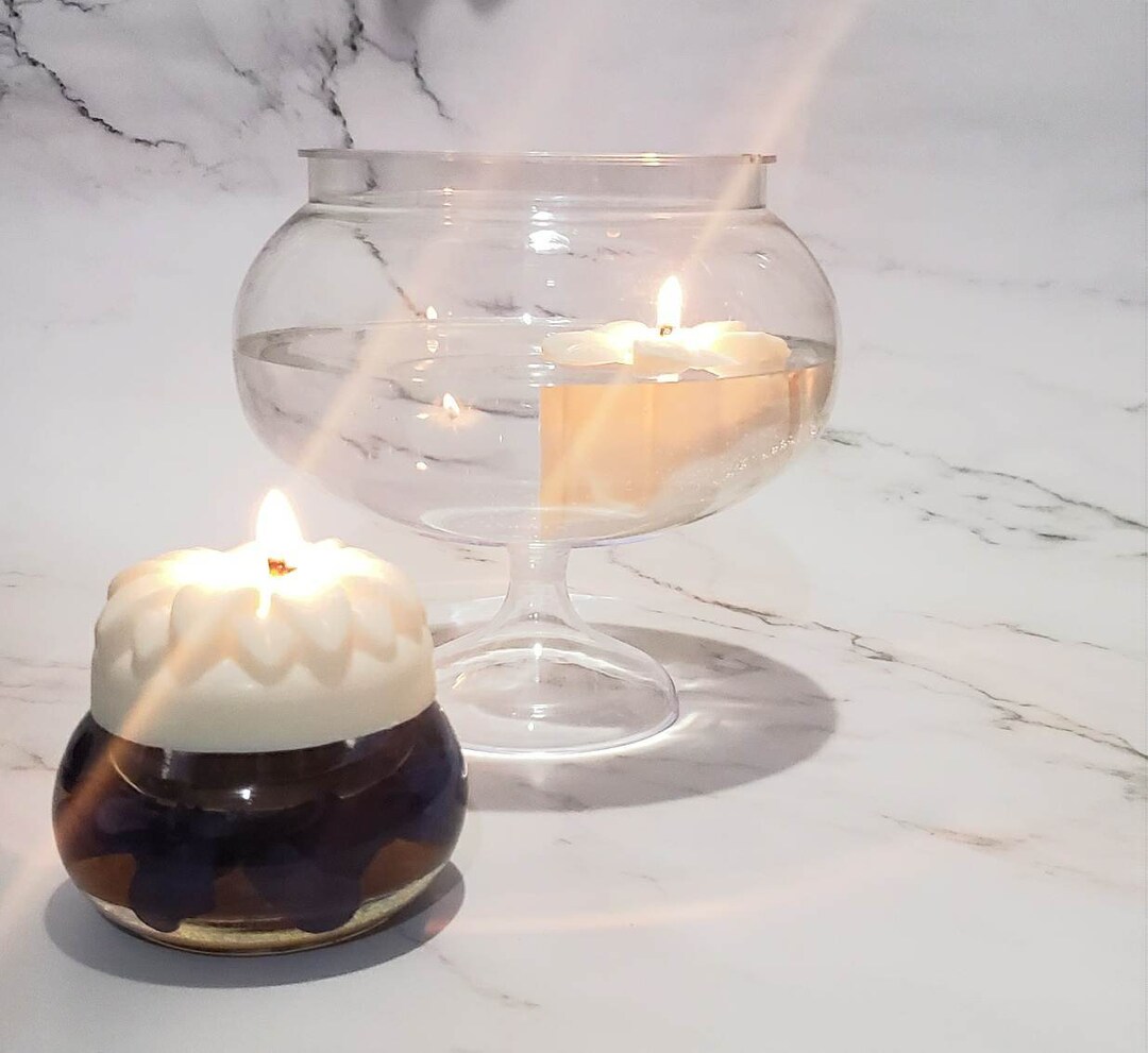 Soy Wax Floating Candle 2.75-inch Set of 3 – Wedding Candles ...