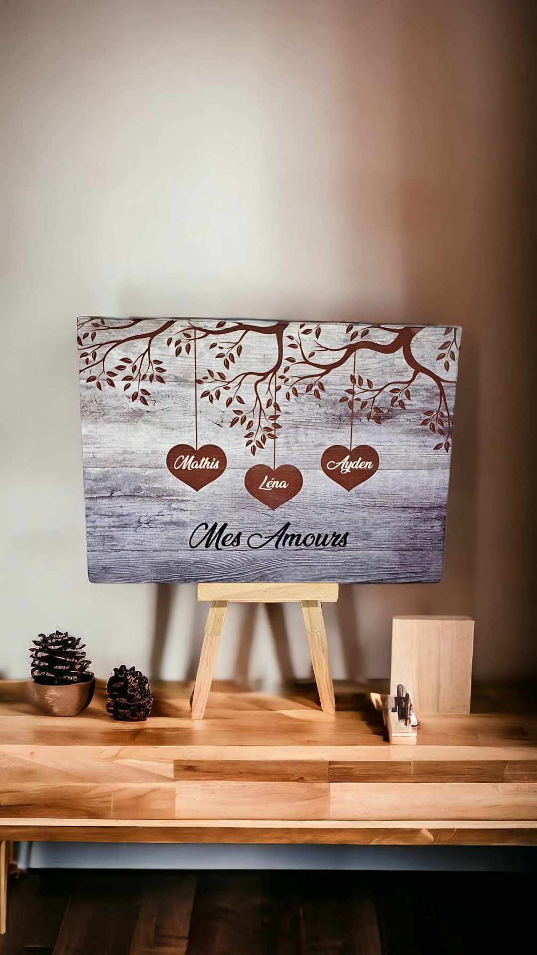 Personalized Family Photo Frame, Interior Decoration, Souvenir, Family ...
