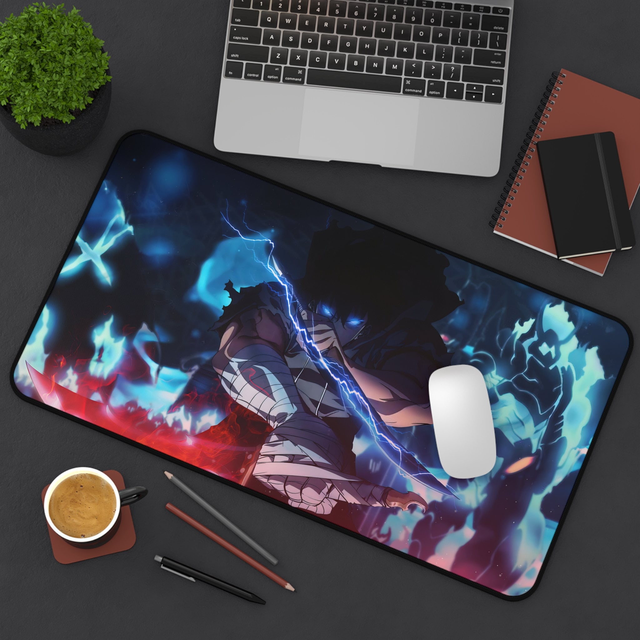 Solo Leveling Desk Mat Cute Japanese Gaming Gift Accessories 3 Size ...