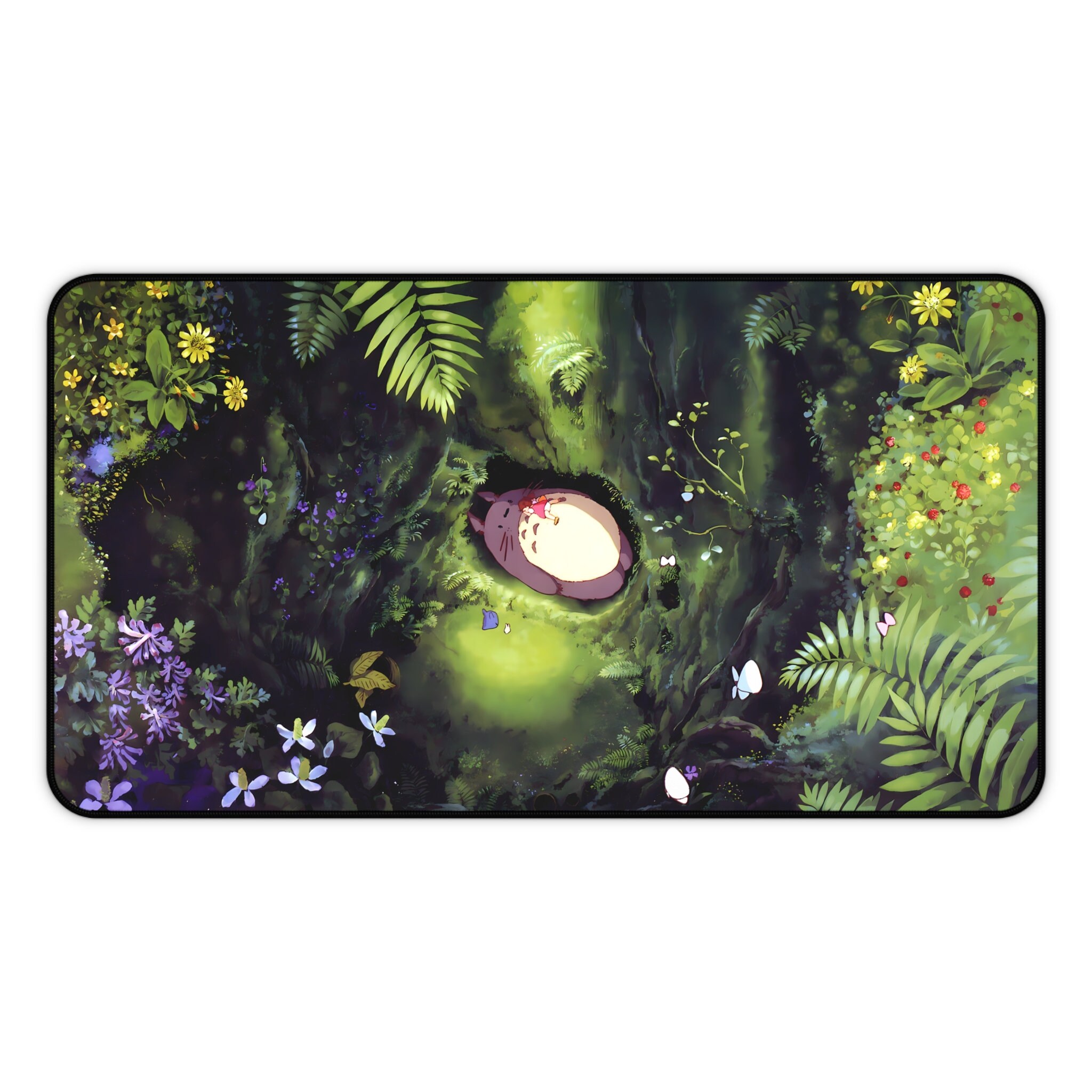 My Neighbor Totoro Desk Mat Cute Japanese Gaming Gift Accessories 3 Size Desk Mat, Extended ...