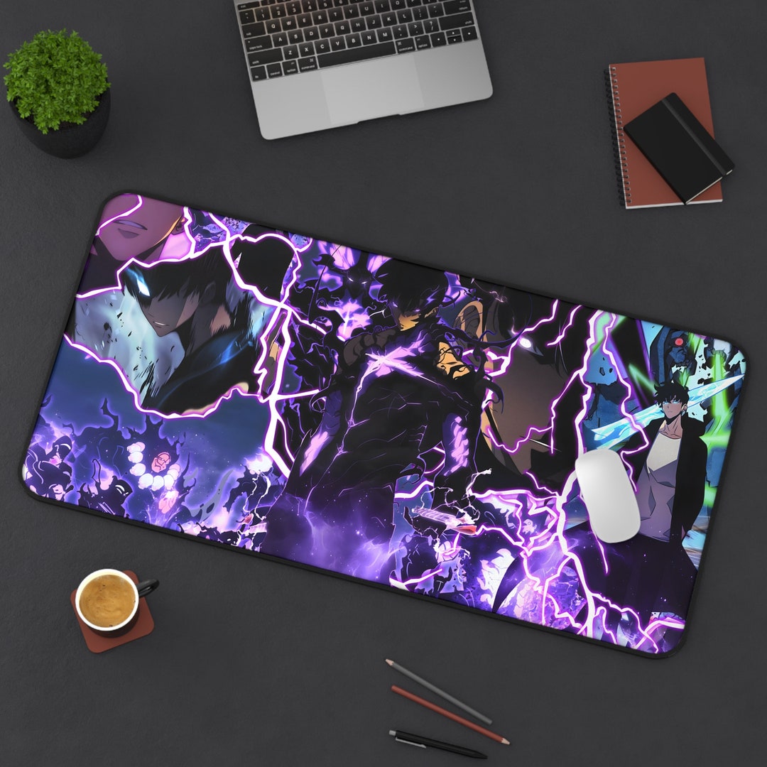 Solo Leveling Desk Mat Cute Japanese Gaming Gift Accessories 3 Size ...