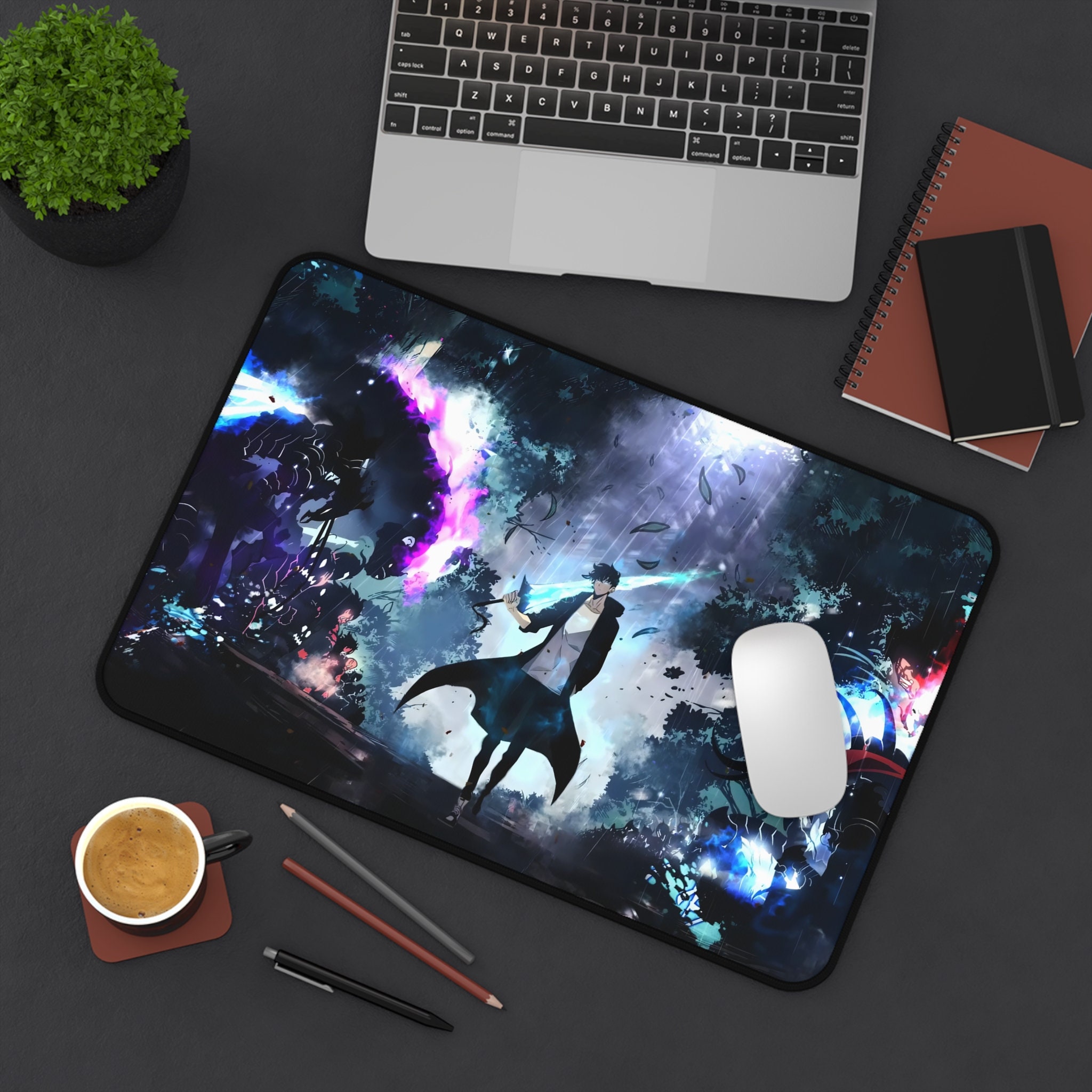 Solo Leveling Desk Mat Japanese Anime Gaming Gift Accessories 3 Size ...