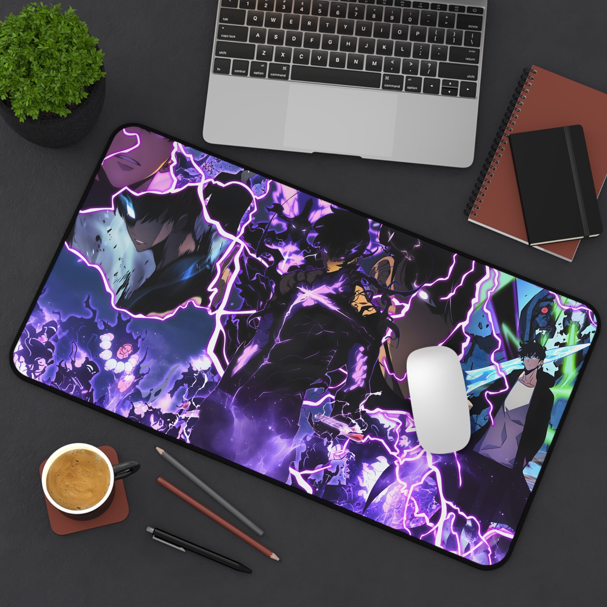 Solo Leveling Desk Mat Cute Japanese Gaming Gift Accessories 3 Size ...