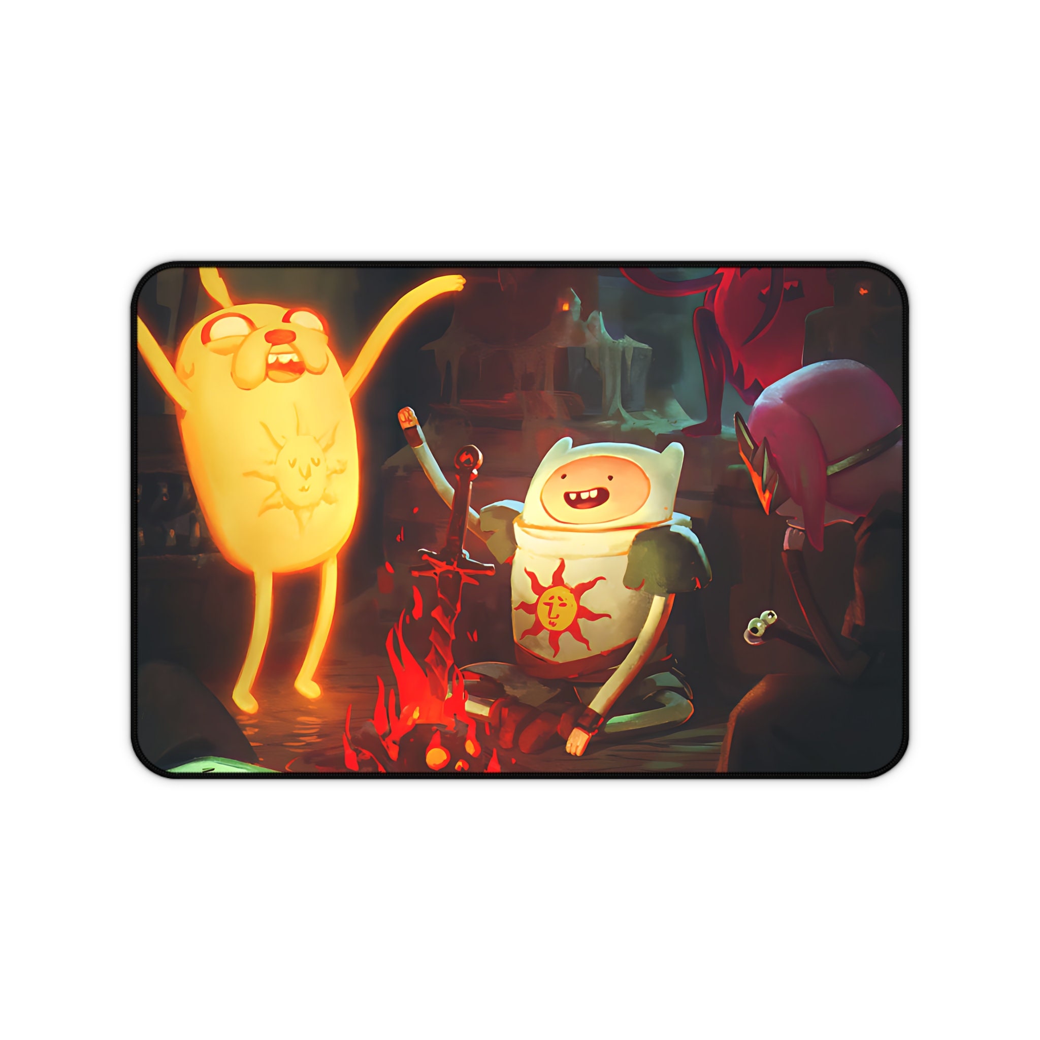 Adventure Time Desk Mat Cute Japanese Gaming Gift Accessories 3 Size ...
