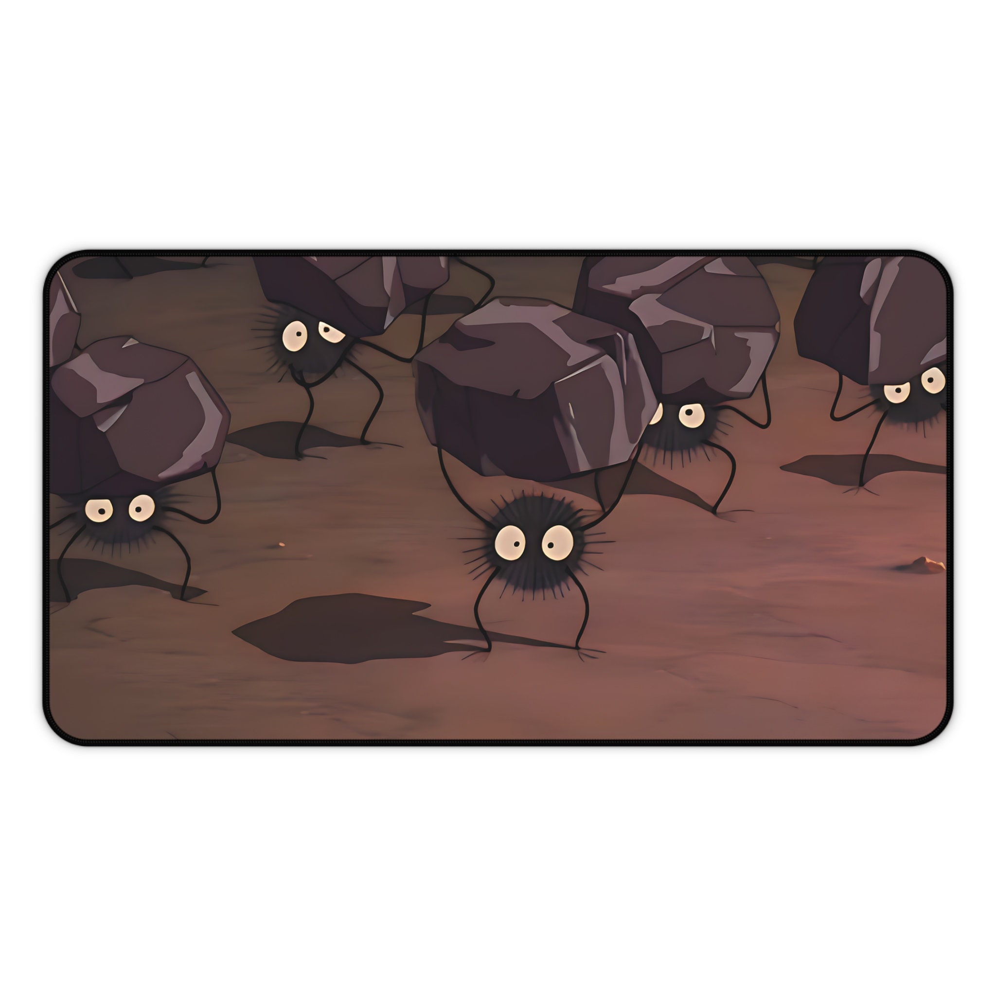 Soot Sprites Susuwatari Desk Mat Ghibli Studio Japanese Gaming Gift ...