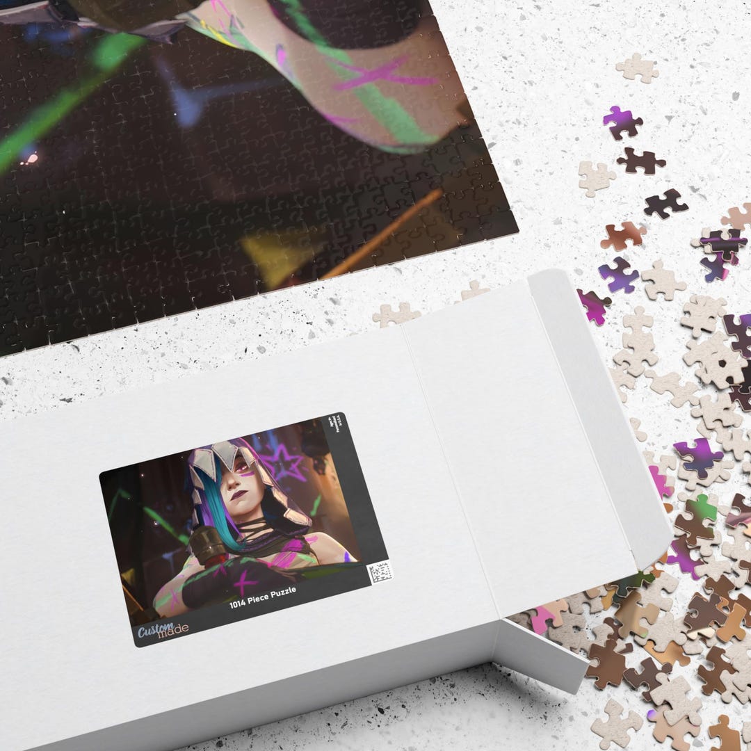 Arcane Jinx Vi Caitlyn Jigsaw Puzzle League of Legends Piltover Zaun ...