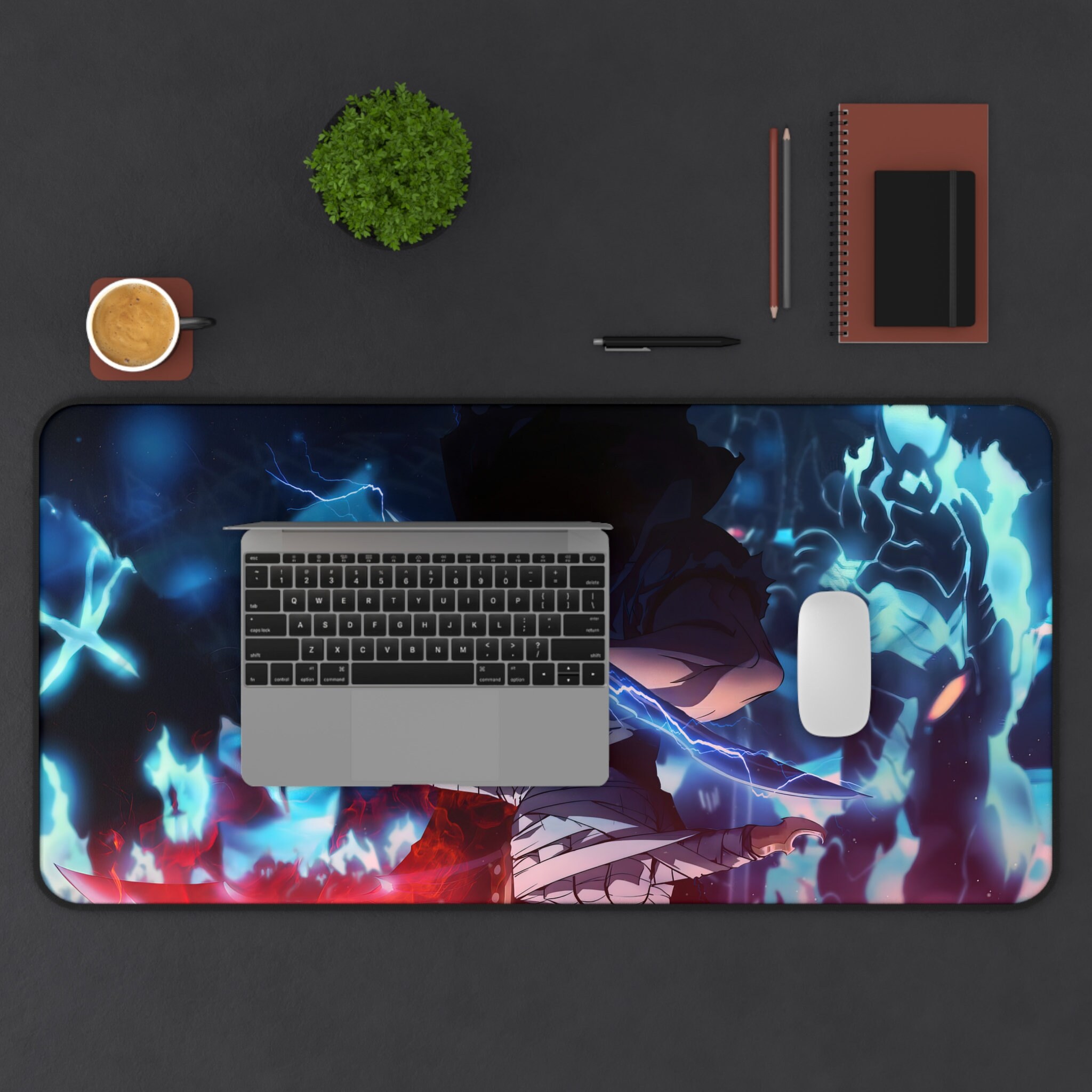 Solo Leveling Desk Mat Cute Japanese Gaming Gift Accessories 3 Size ...