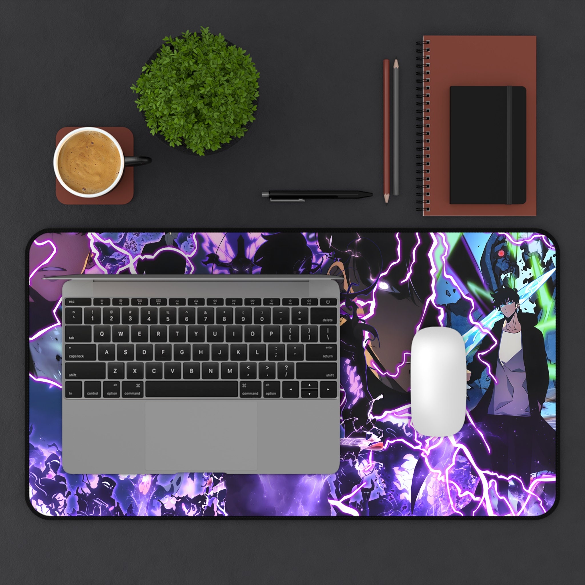 Solo Leveling Desk Mat Cute Japanese Gaming Gift Accessories 3 Size ...