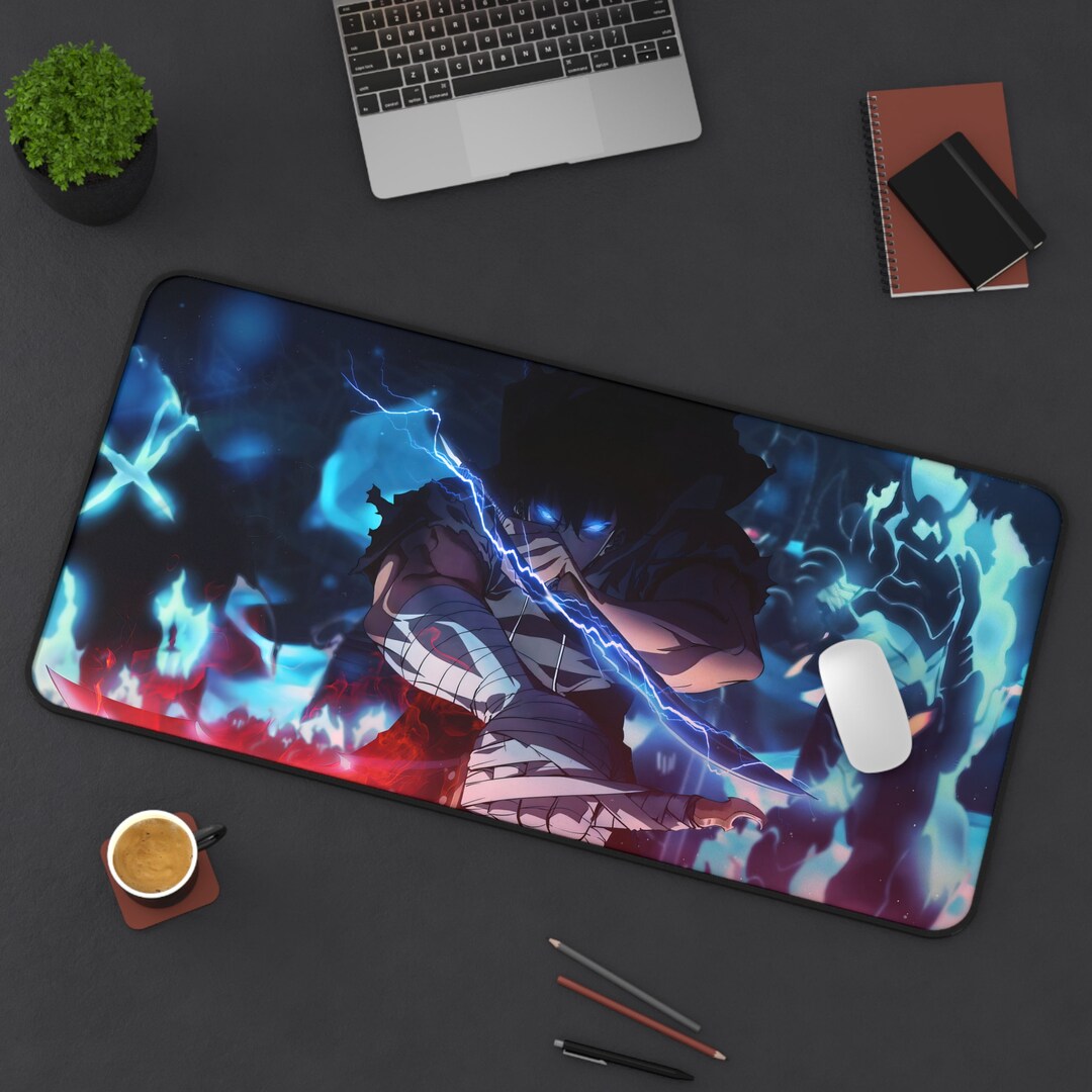 Solo Leveling Desk Mat Cute Japanese Gaming Gift Accessories 3 Size ...